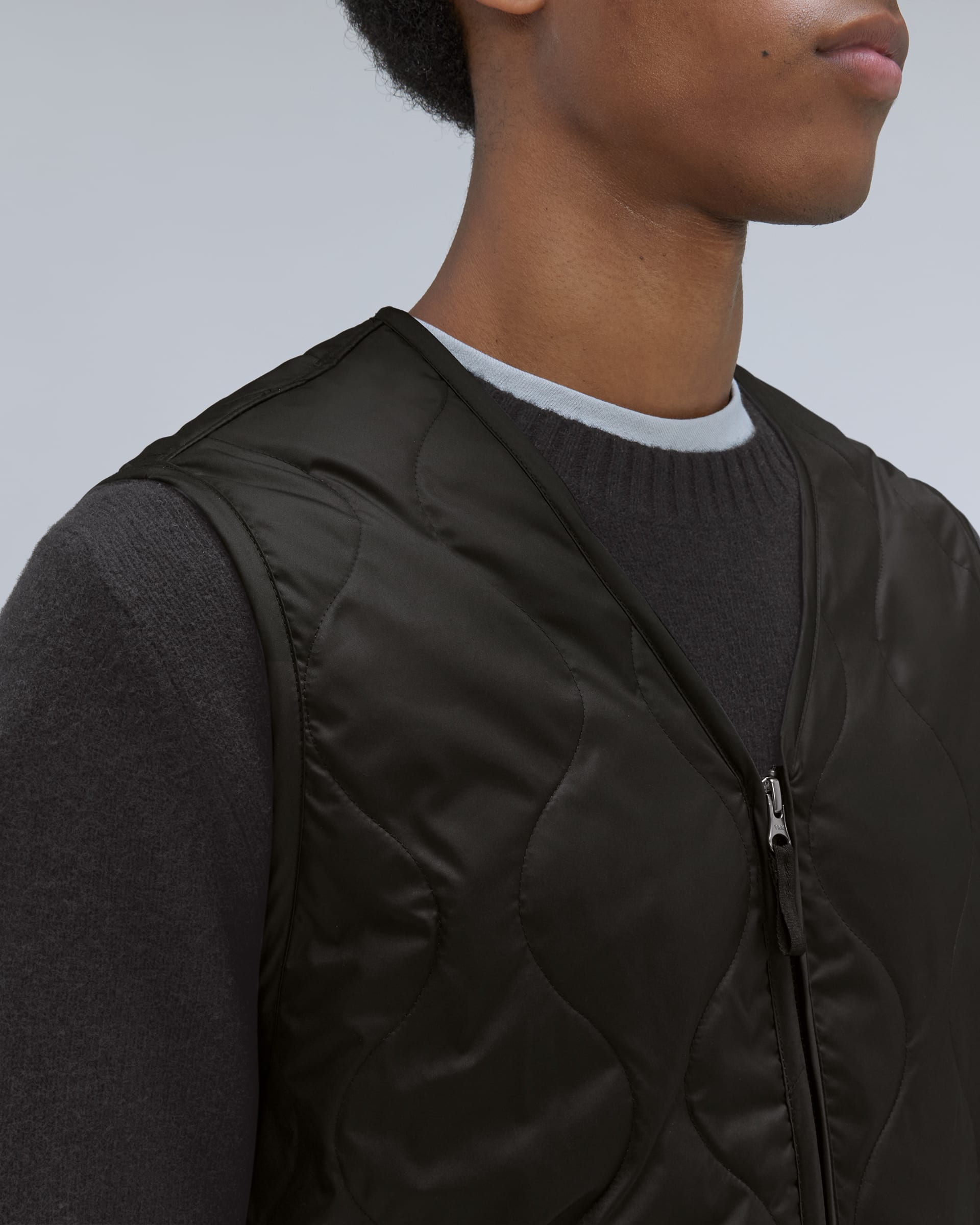 The ReNew Liner Vest Black – Everlane
