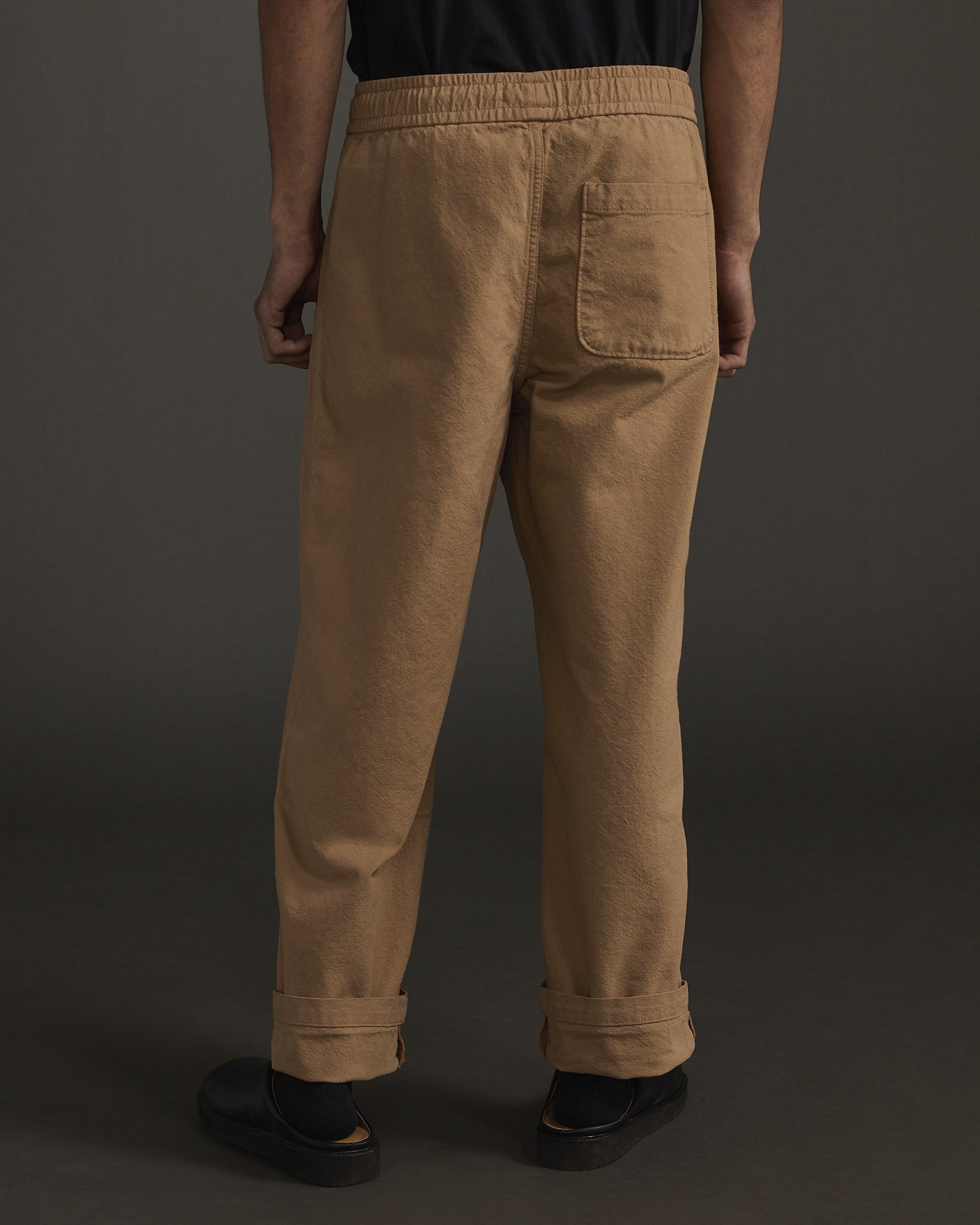The Canvas Organic Cotton Drawstring Pant Cappuccino – Everlane