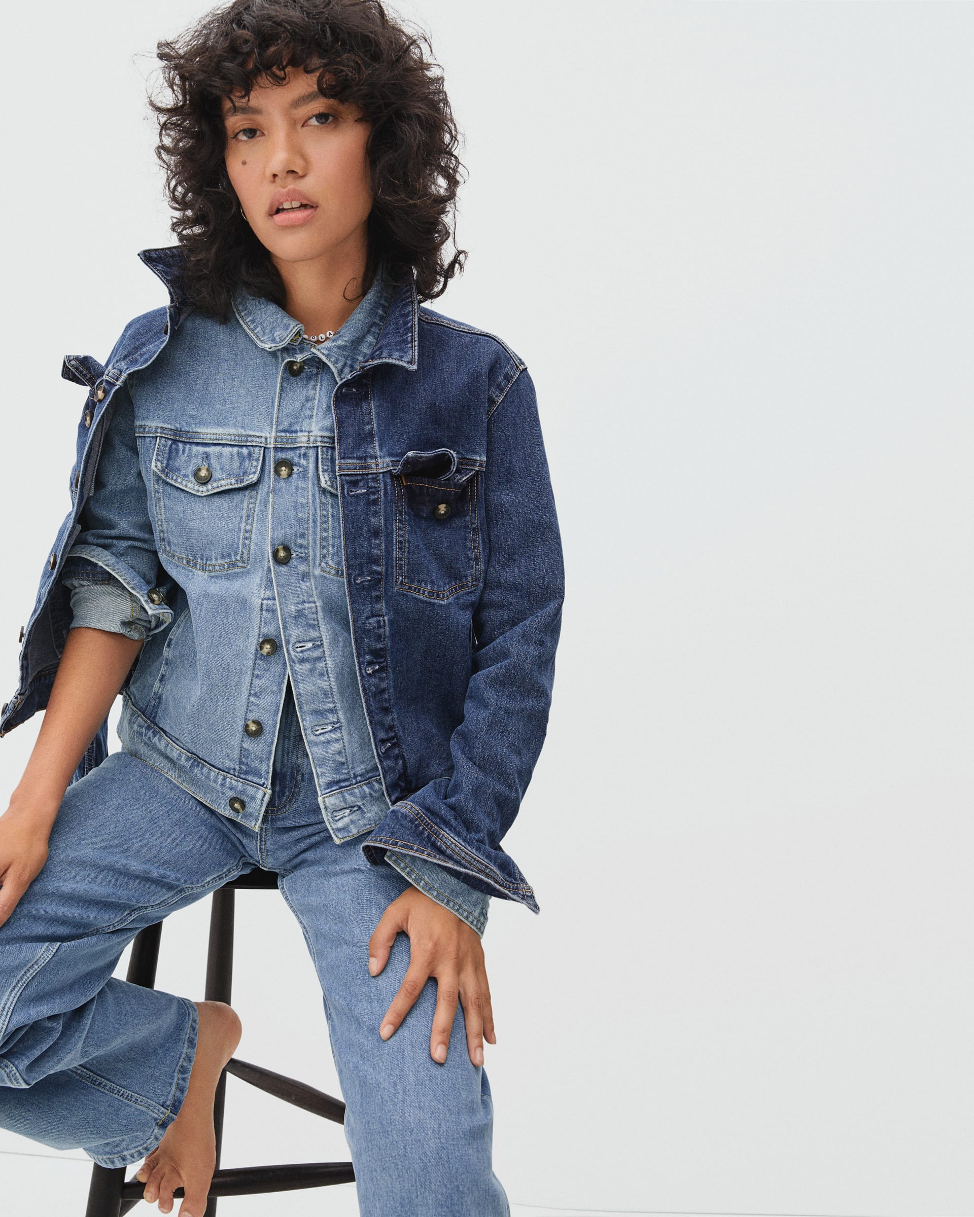 The Modern Jean Jacket Stone-Washed Sky – Everlane