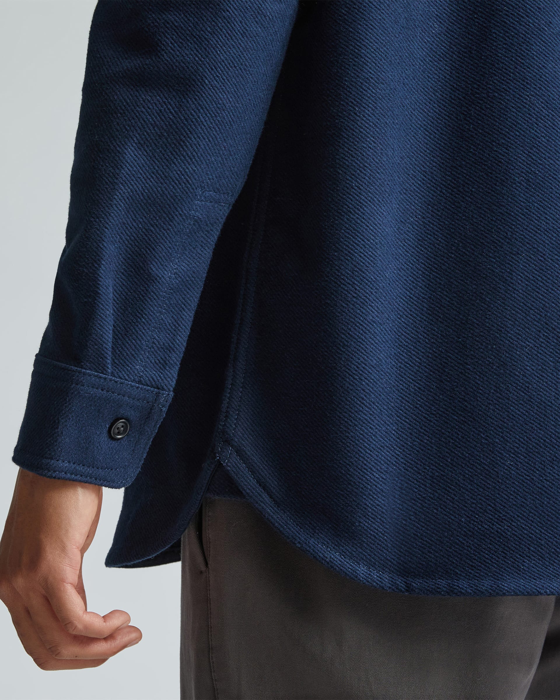 The Heavyweight Overshirt | Uniform Deep Navy – Everlane