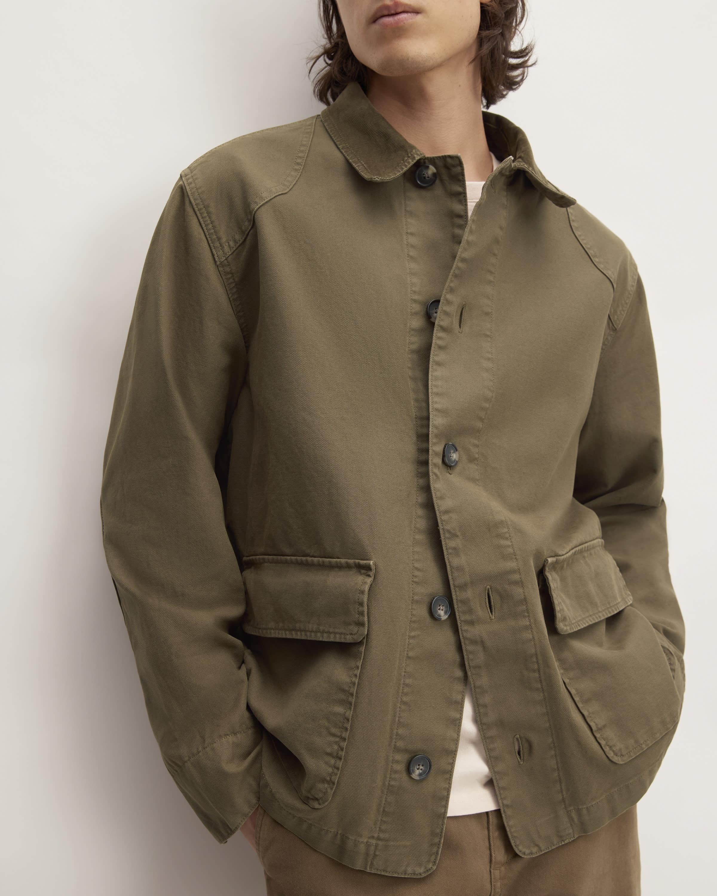 The Canvas Barn Jacket Beech – Everlane