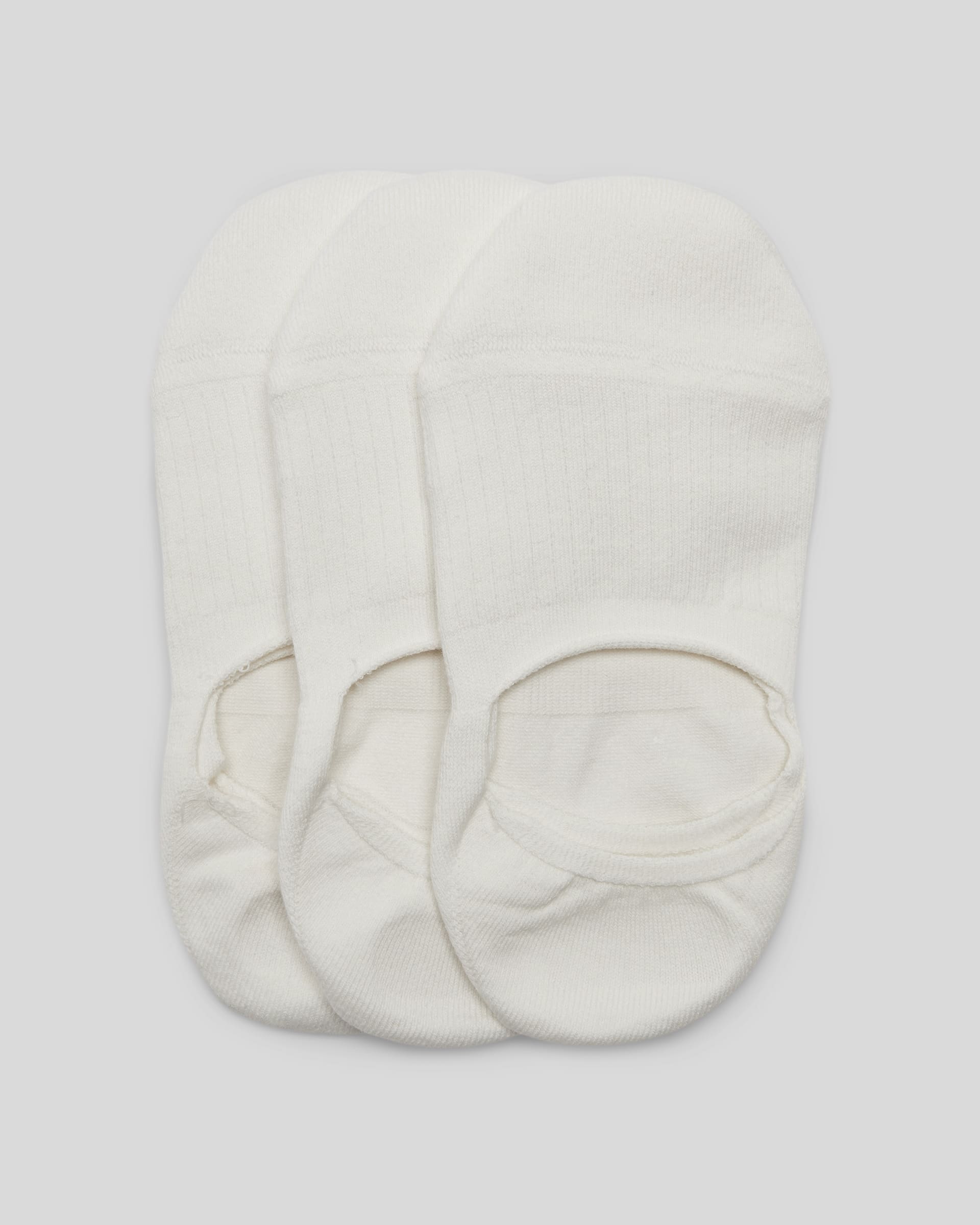 The Organic Cotton No-Show Sock 3-Pack White – Everlane