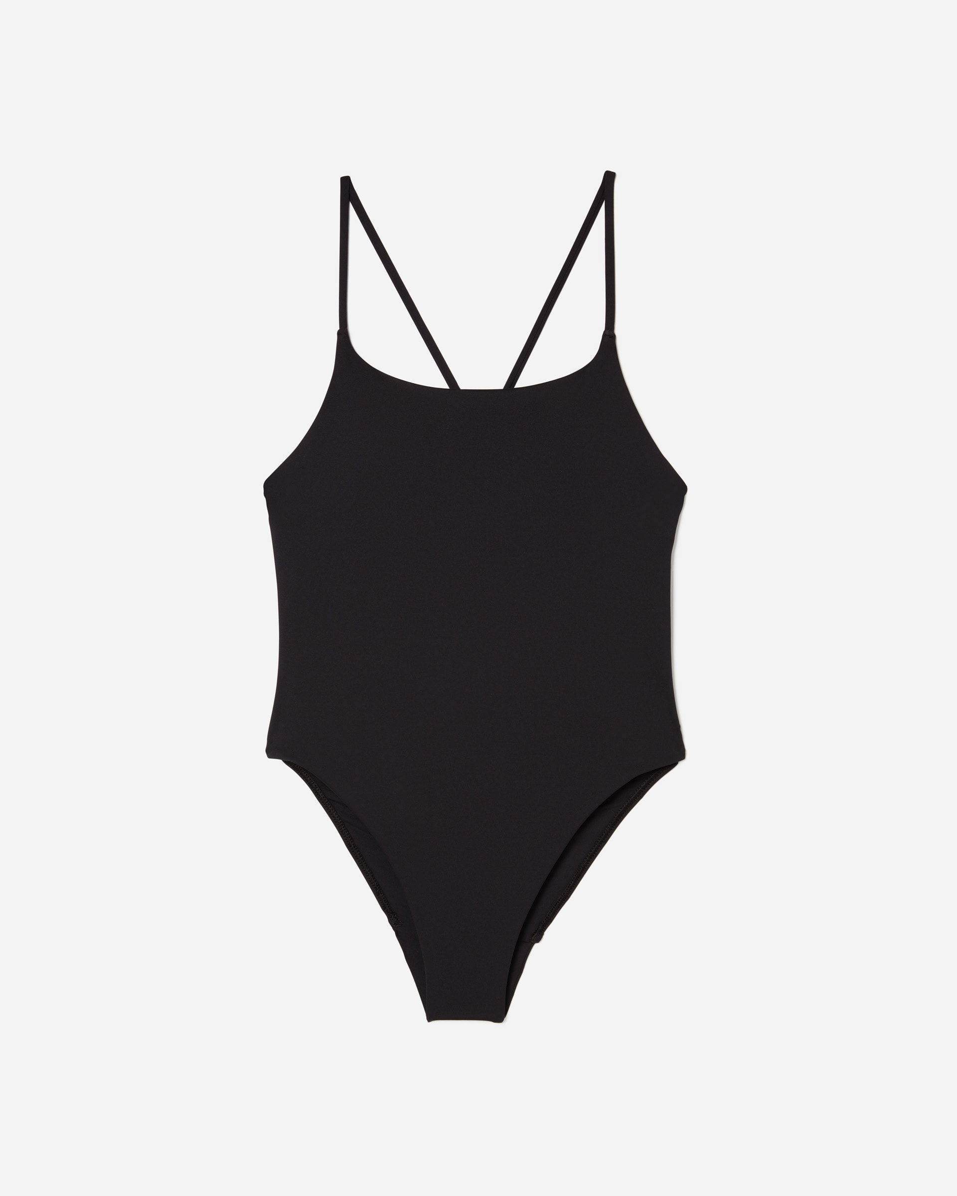 The String One-Piece Black – Everlane