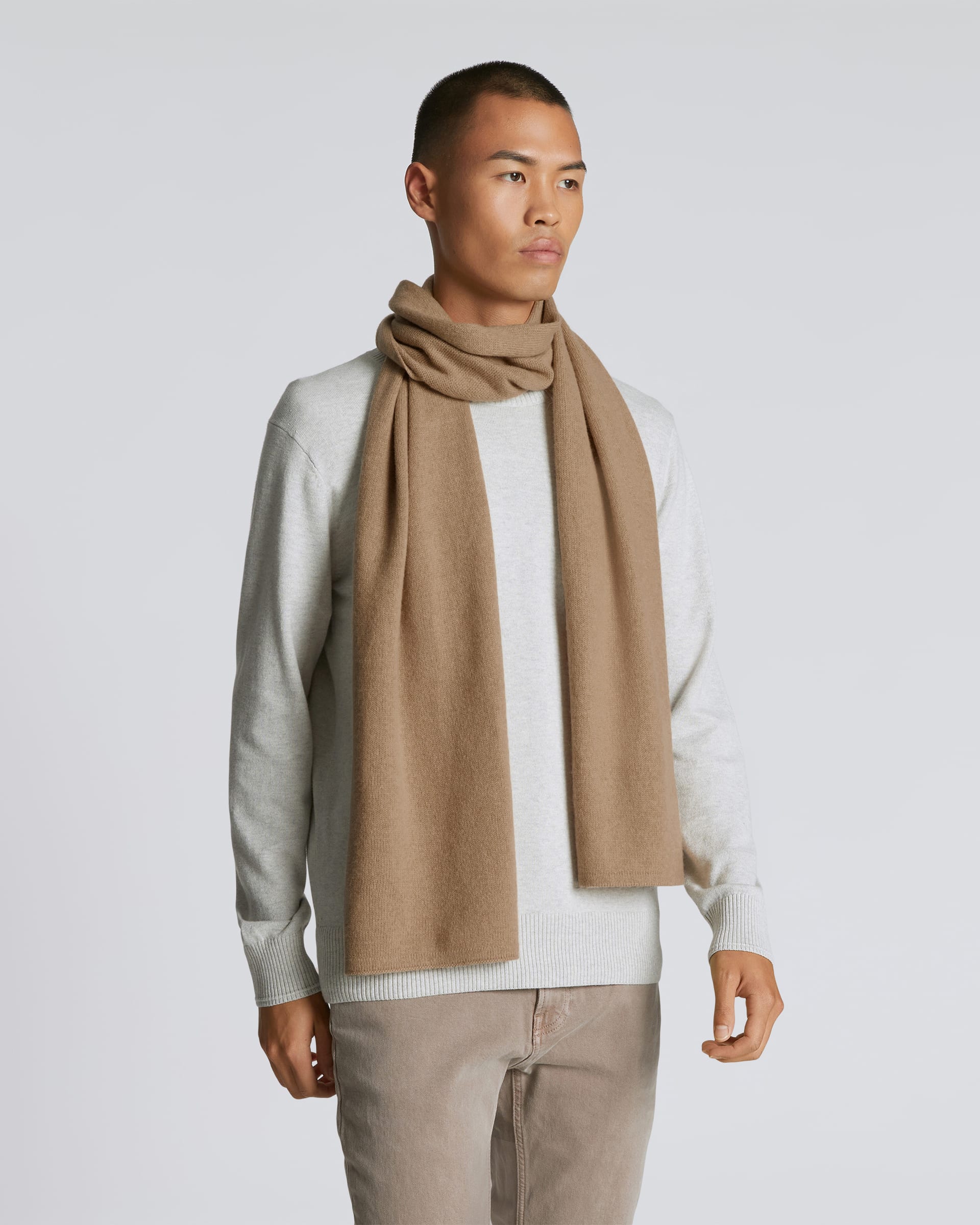 The Cashmere Scarf Light Camel – Everlane