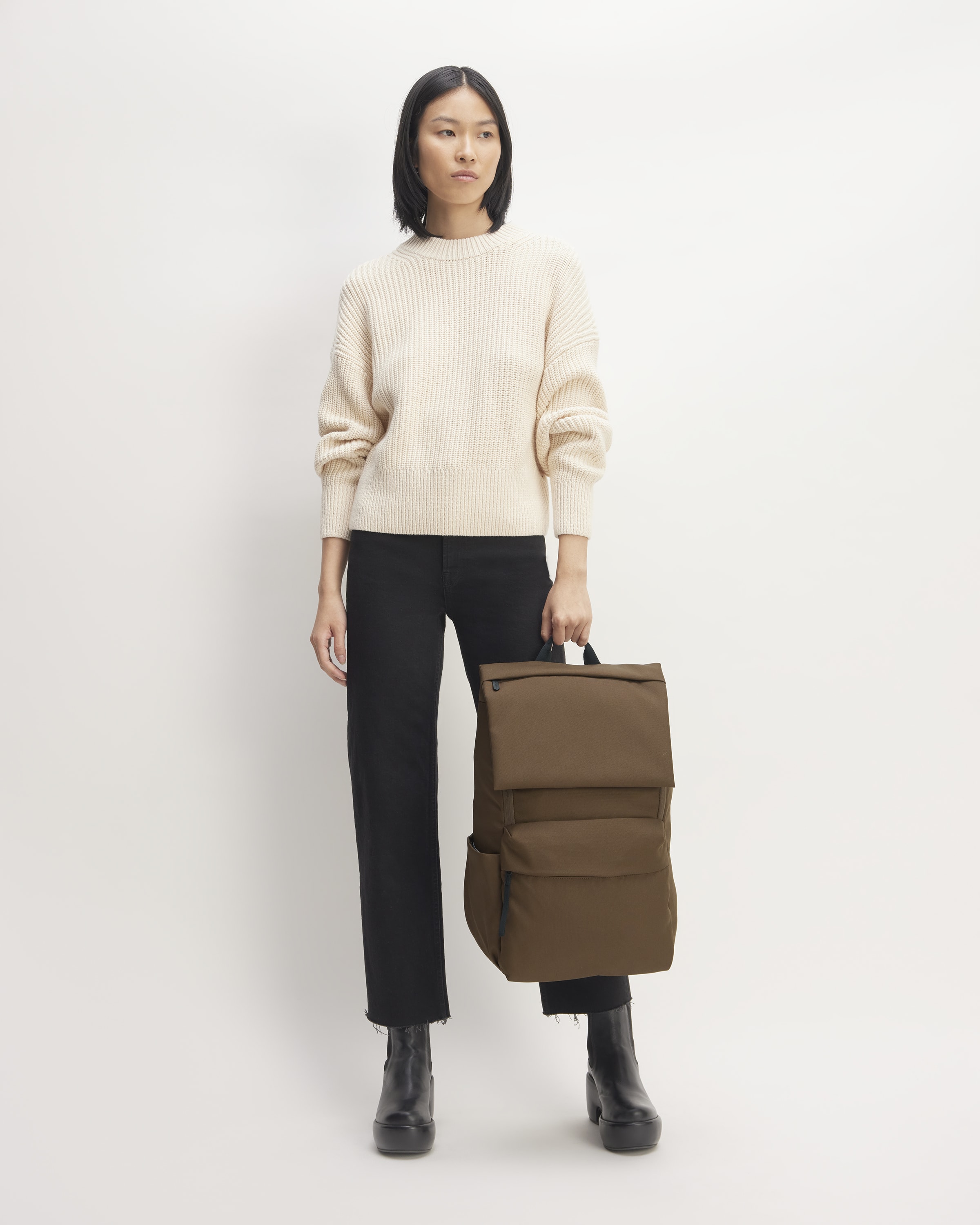 The ReNew Transit Backpack Cocoa Brown – Everlane