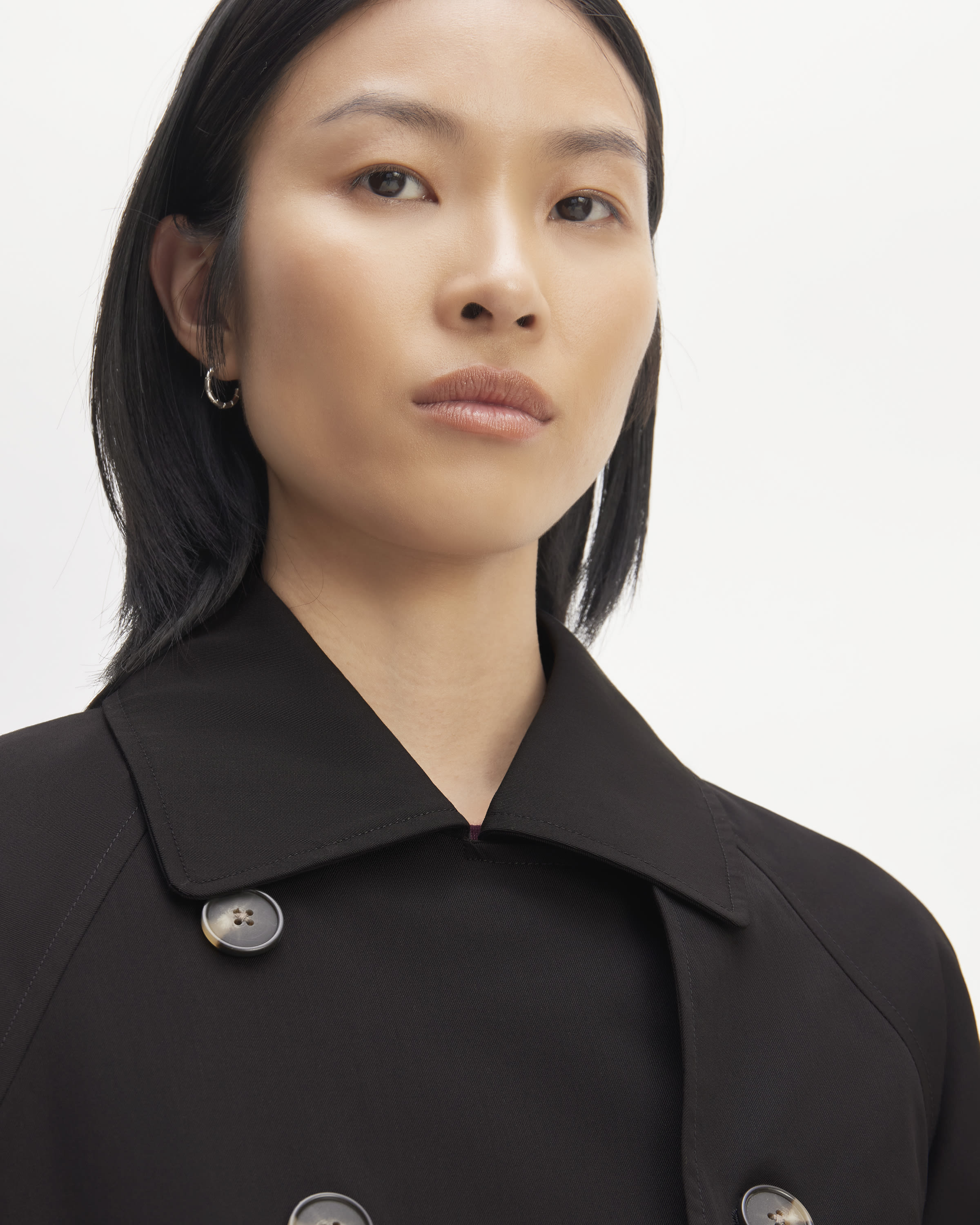 The Italian Wool Modern Trench Black – Everlane