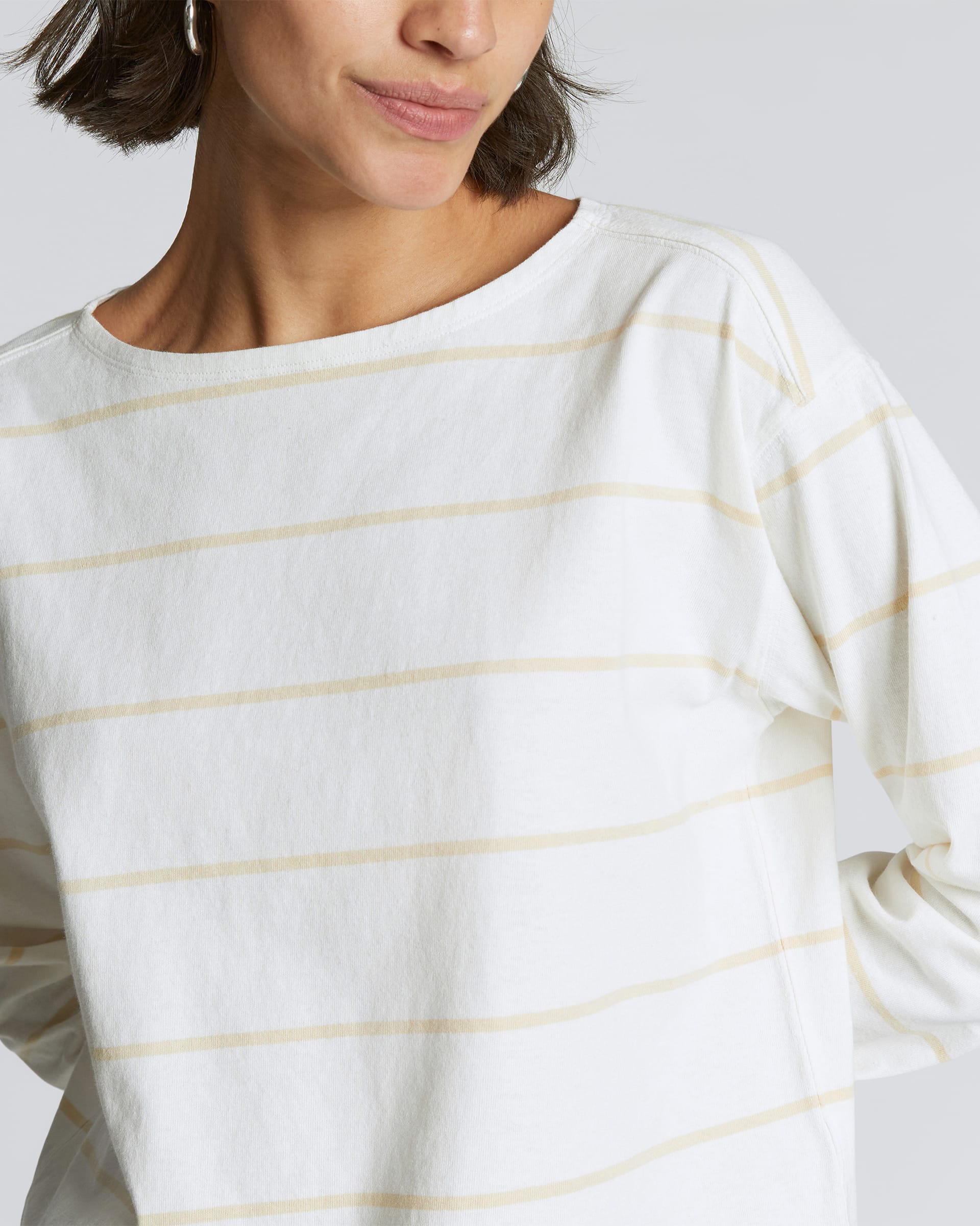 The Modern Breton Tee Canvas Tan / Biscotti – Everlane