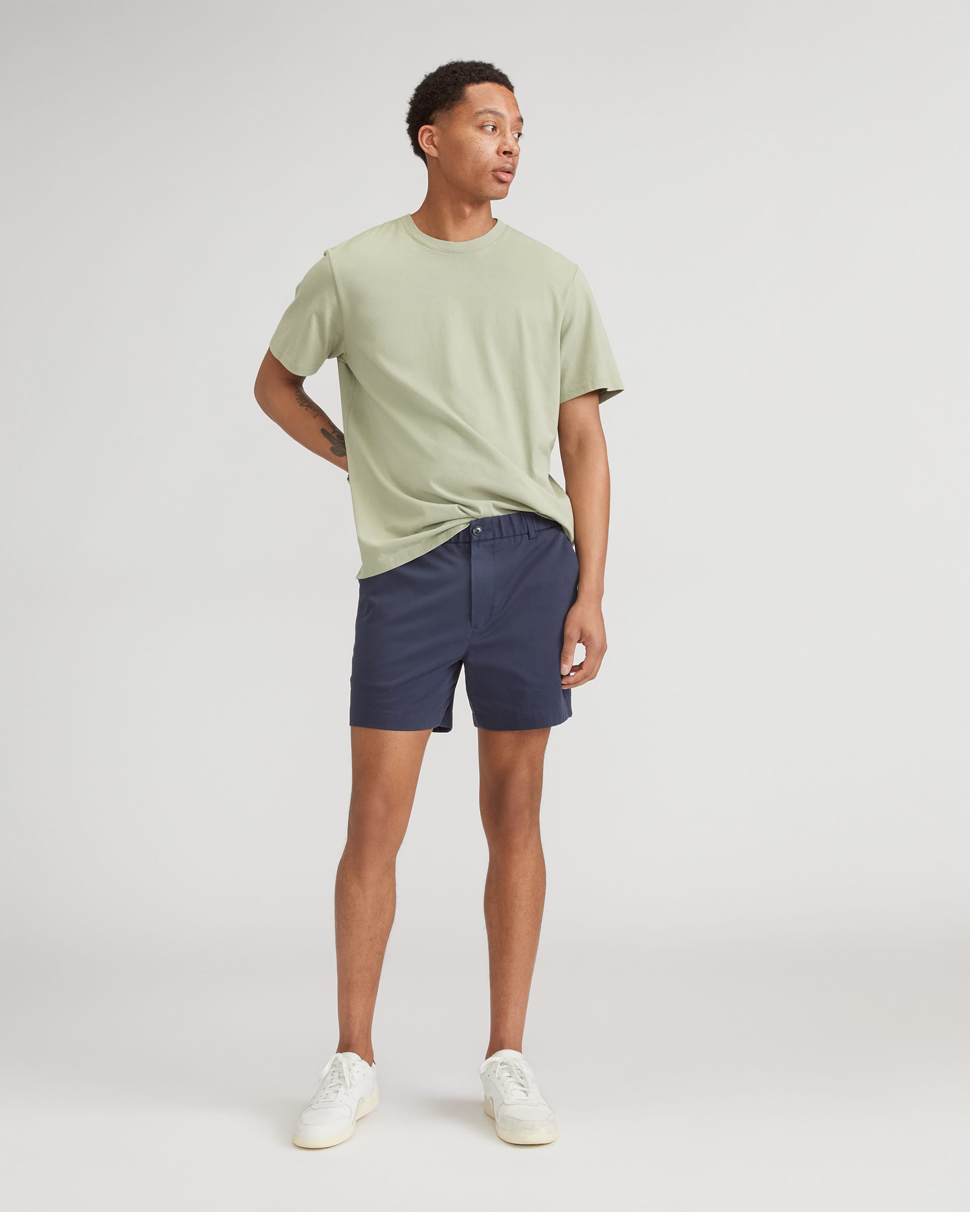 The Pull-On Performance Chino 5" Short Deep Navy – Everlane