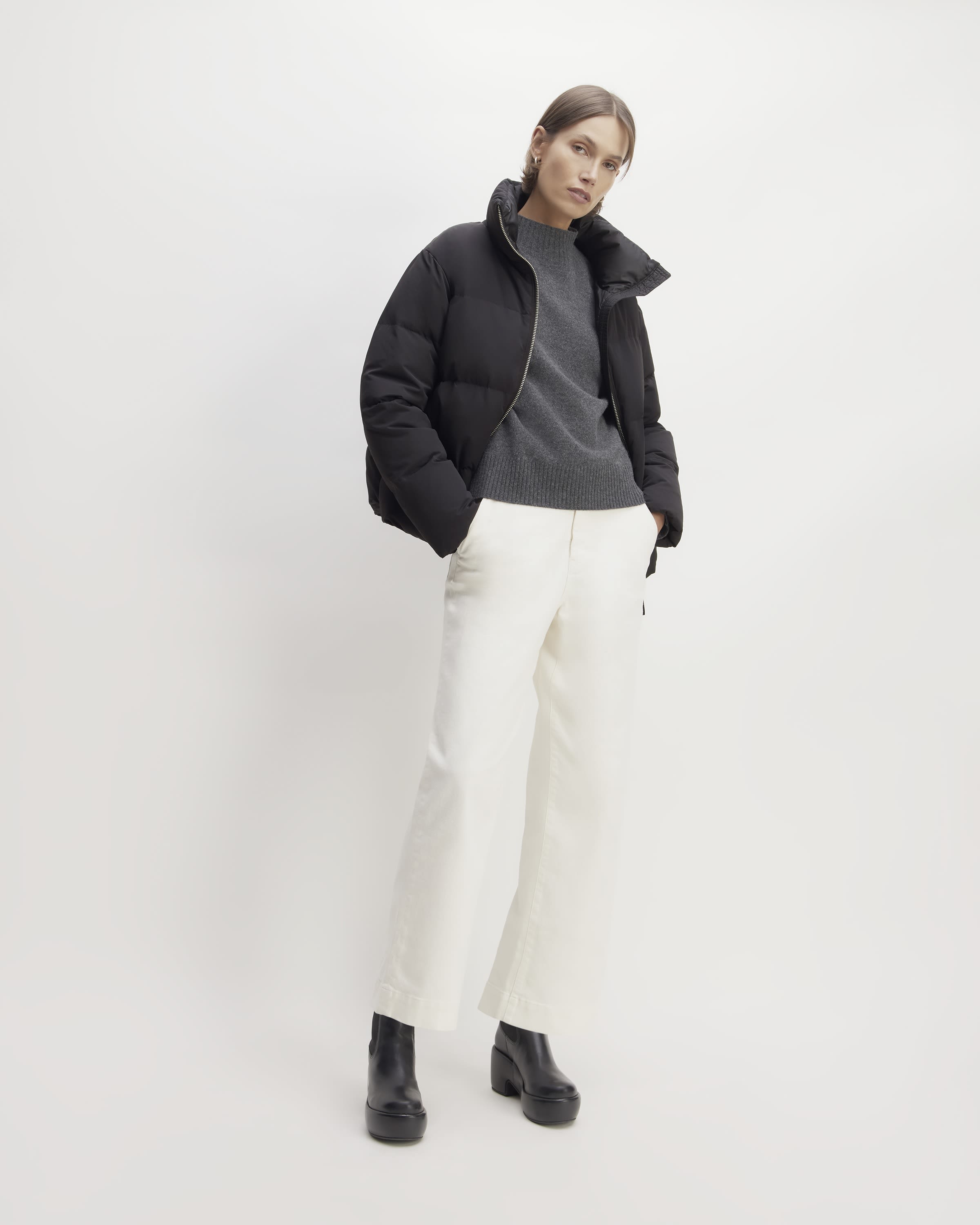 The Re:Down® Puffer Black – Everlane