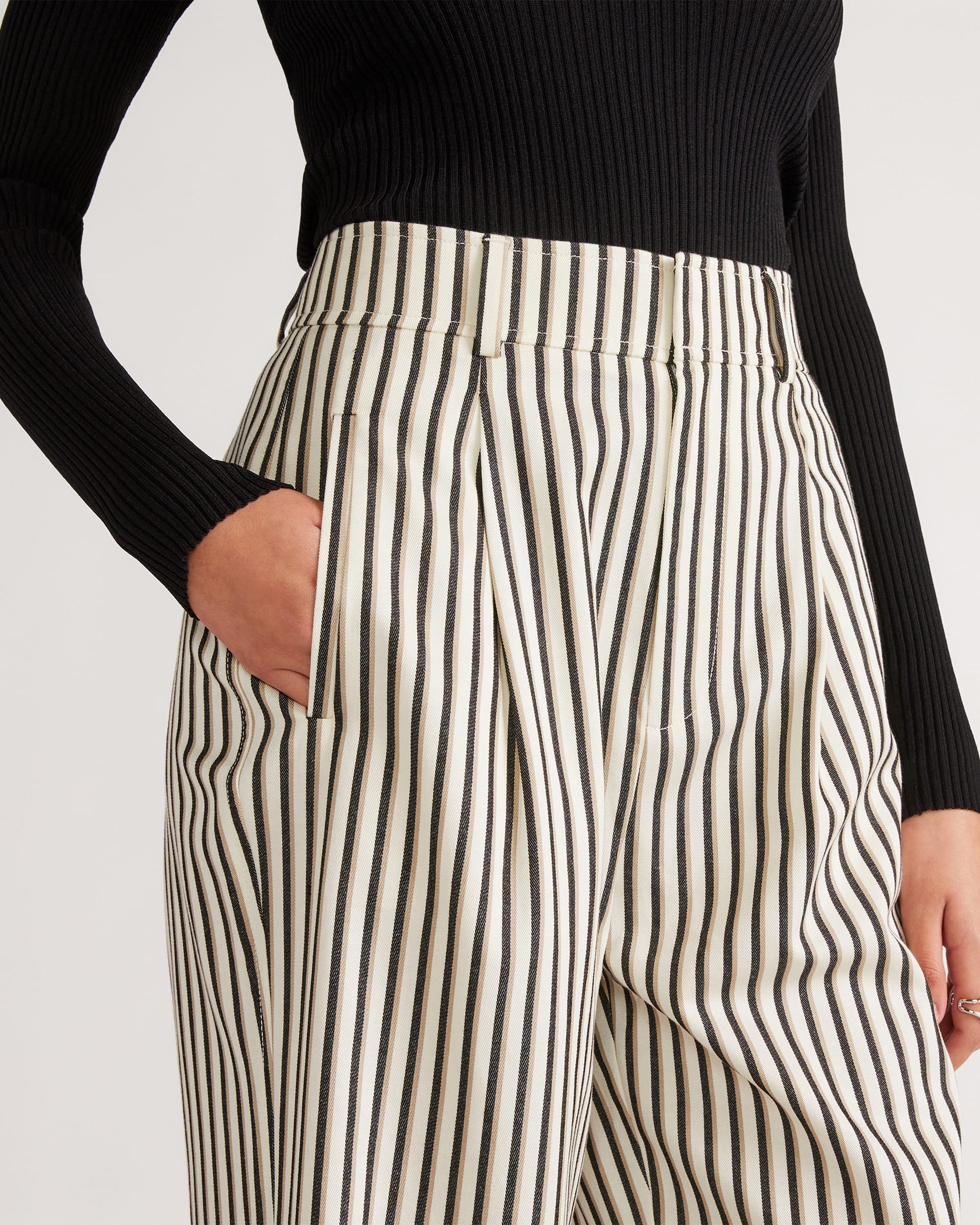 The Way-High® Drape Pant Ombre Stripe – Everlane