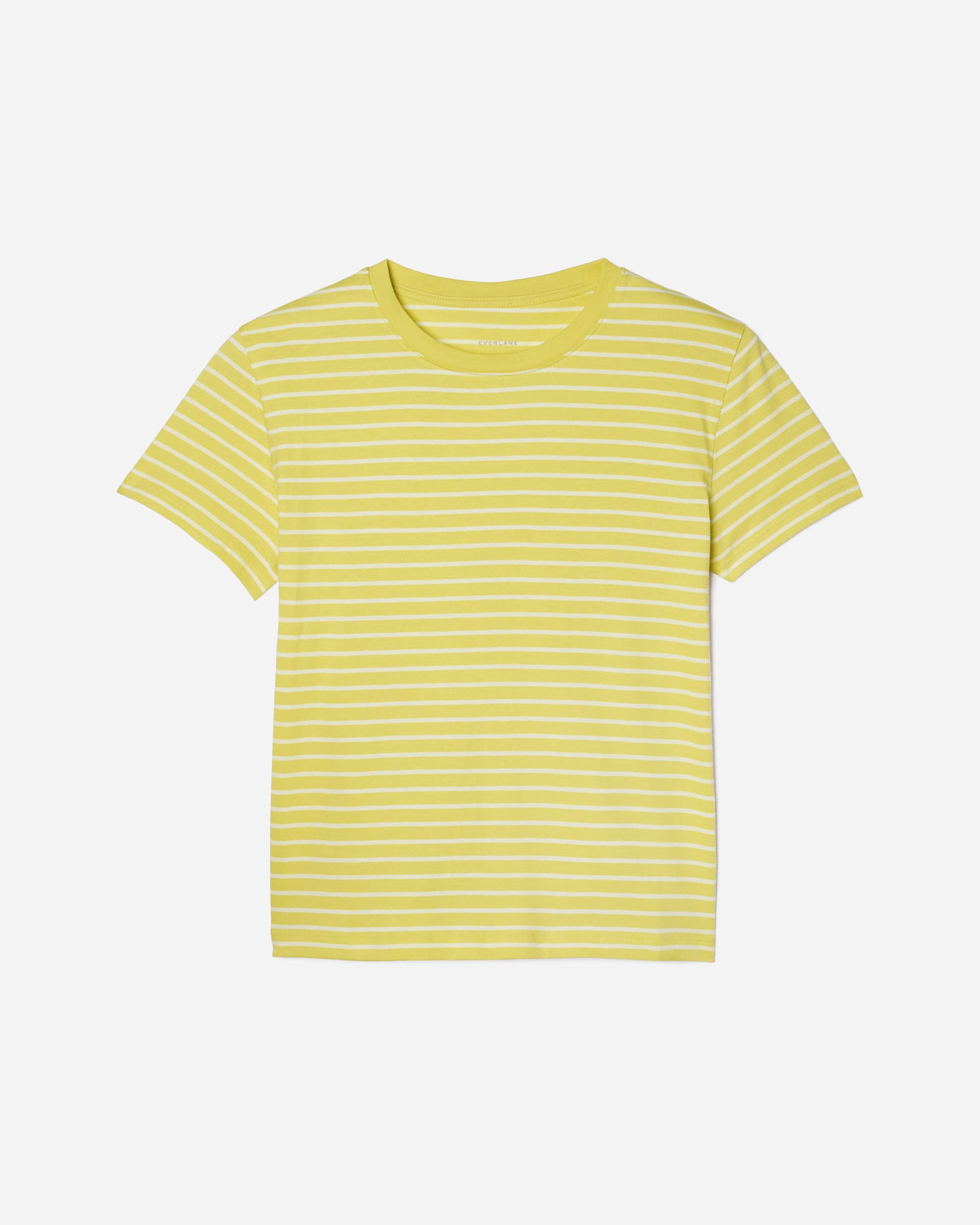 The Organic Cotton Box-Cut Tee Acacia / Tan – Everlane