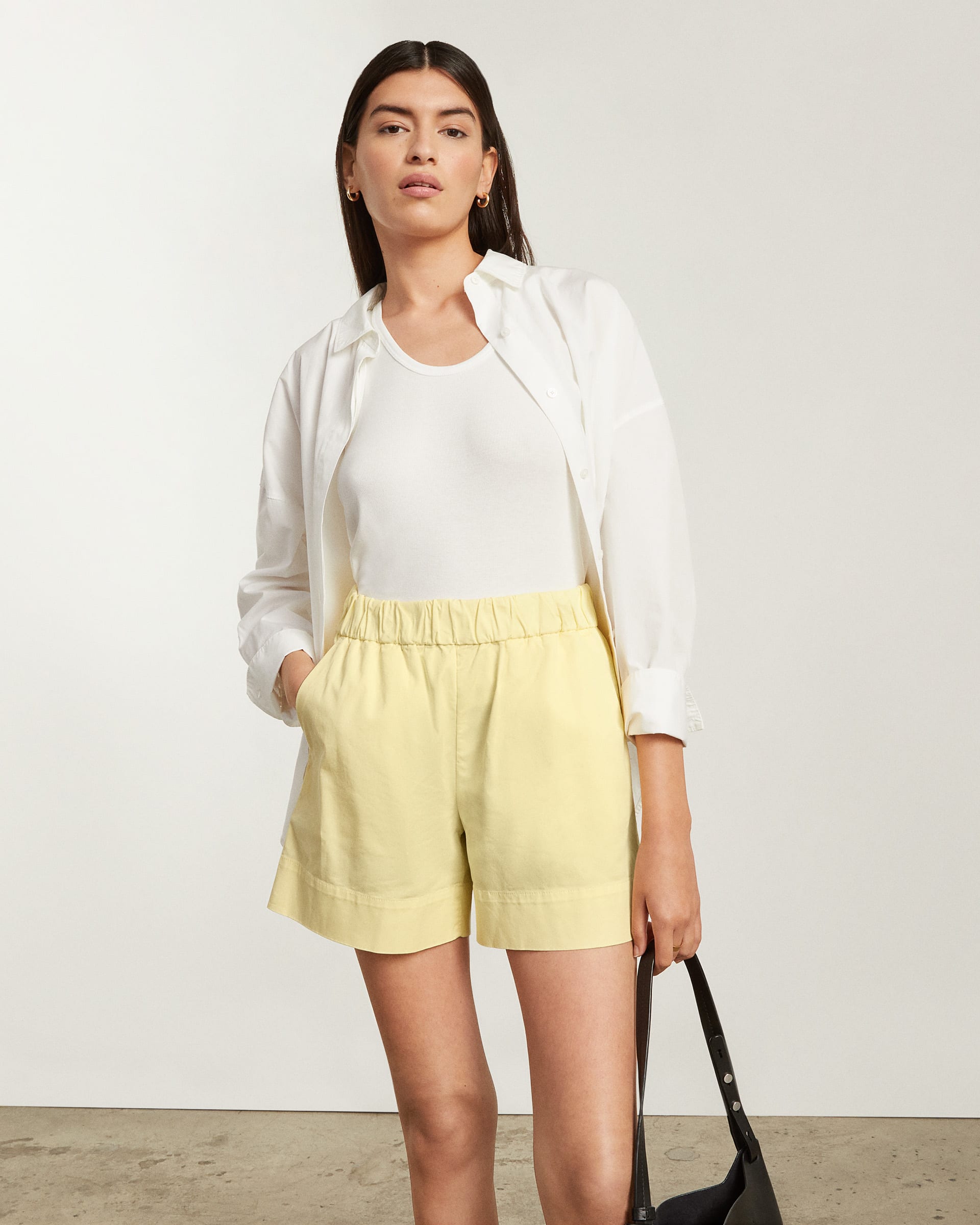 The Easy Short Pastel Yellow – Everlane