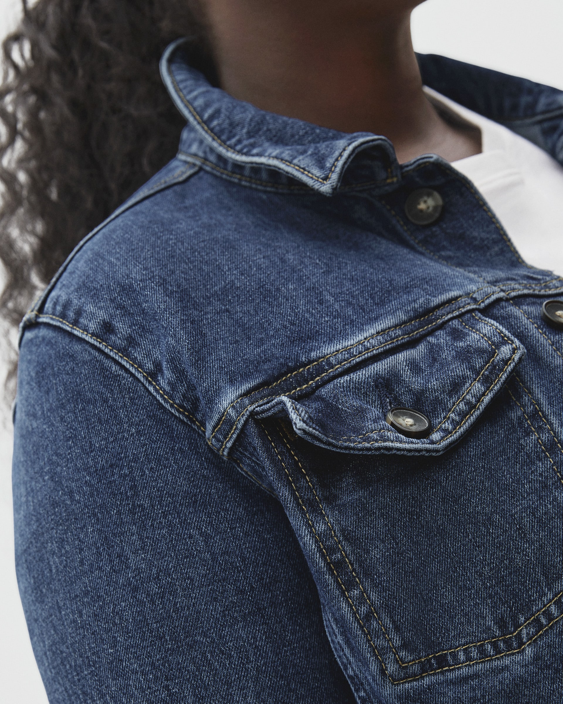 The Modern Jean Jacket Washed Midnight – Everlane