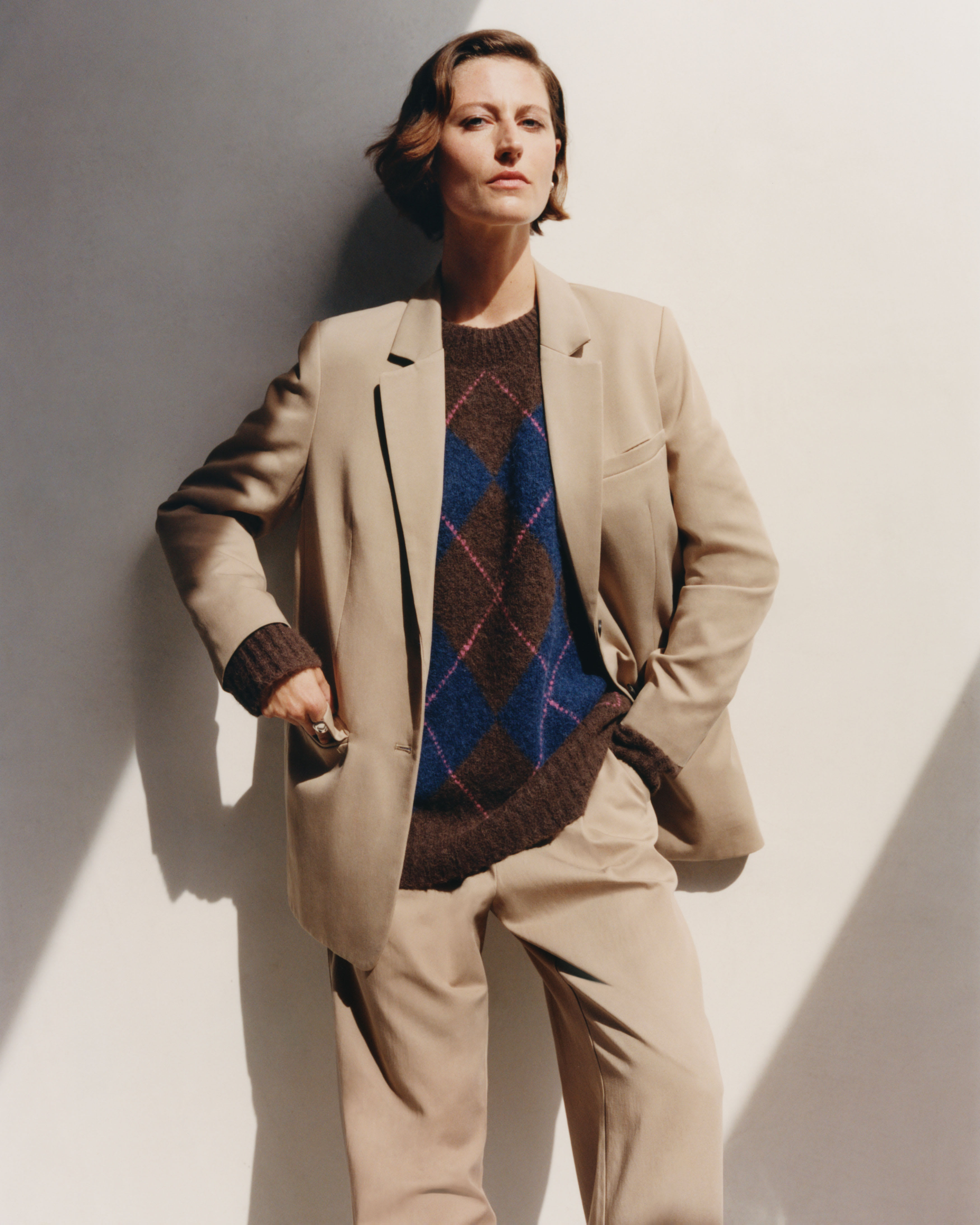 The TENCEL™ Oversized Blazer Ash Brown – Everlane