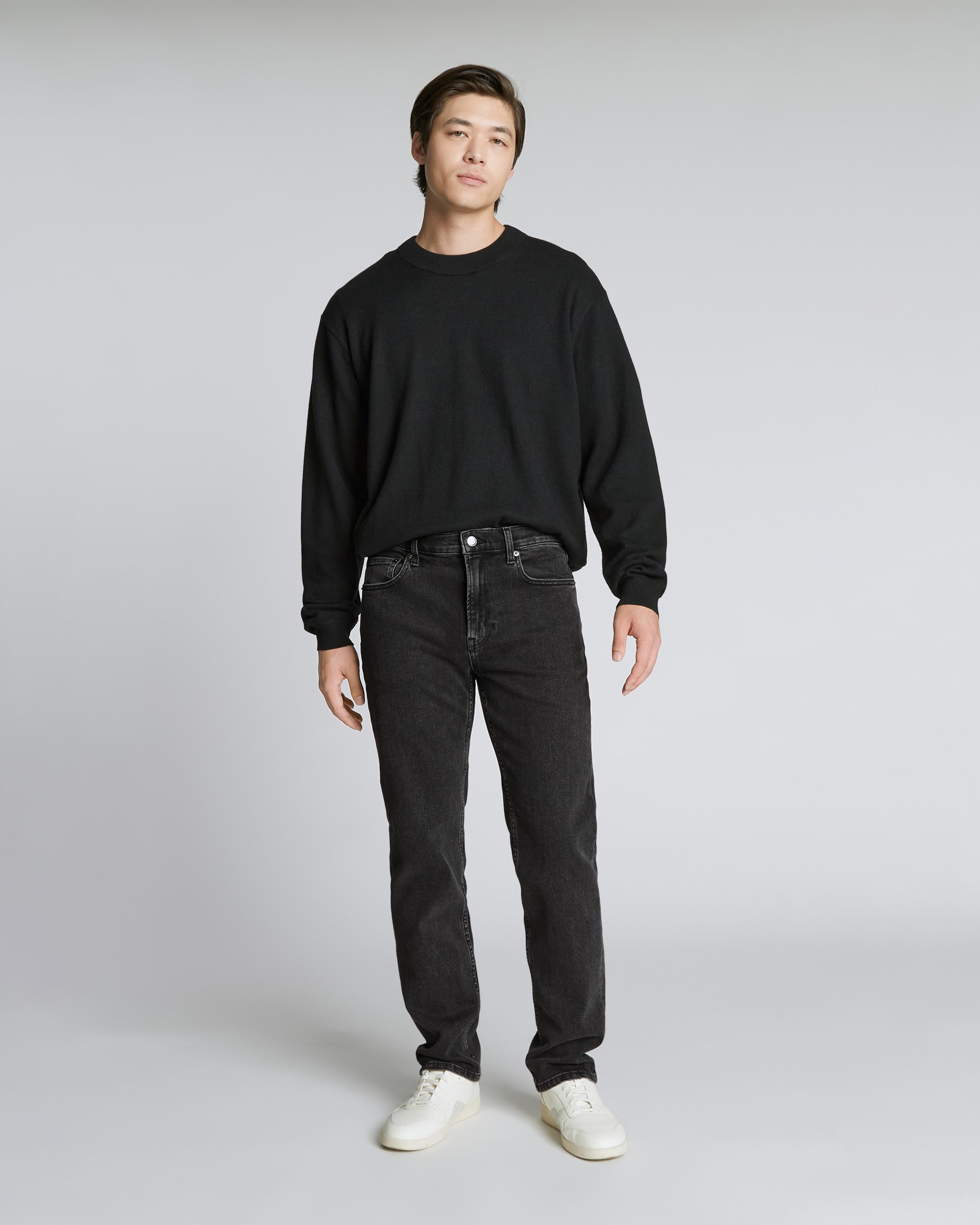 The Classic Straight Jean Vintage Black – Everlane