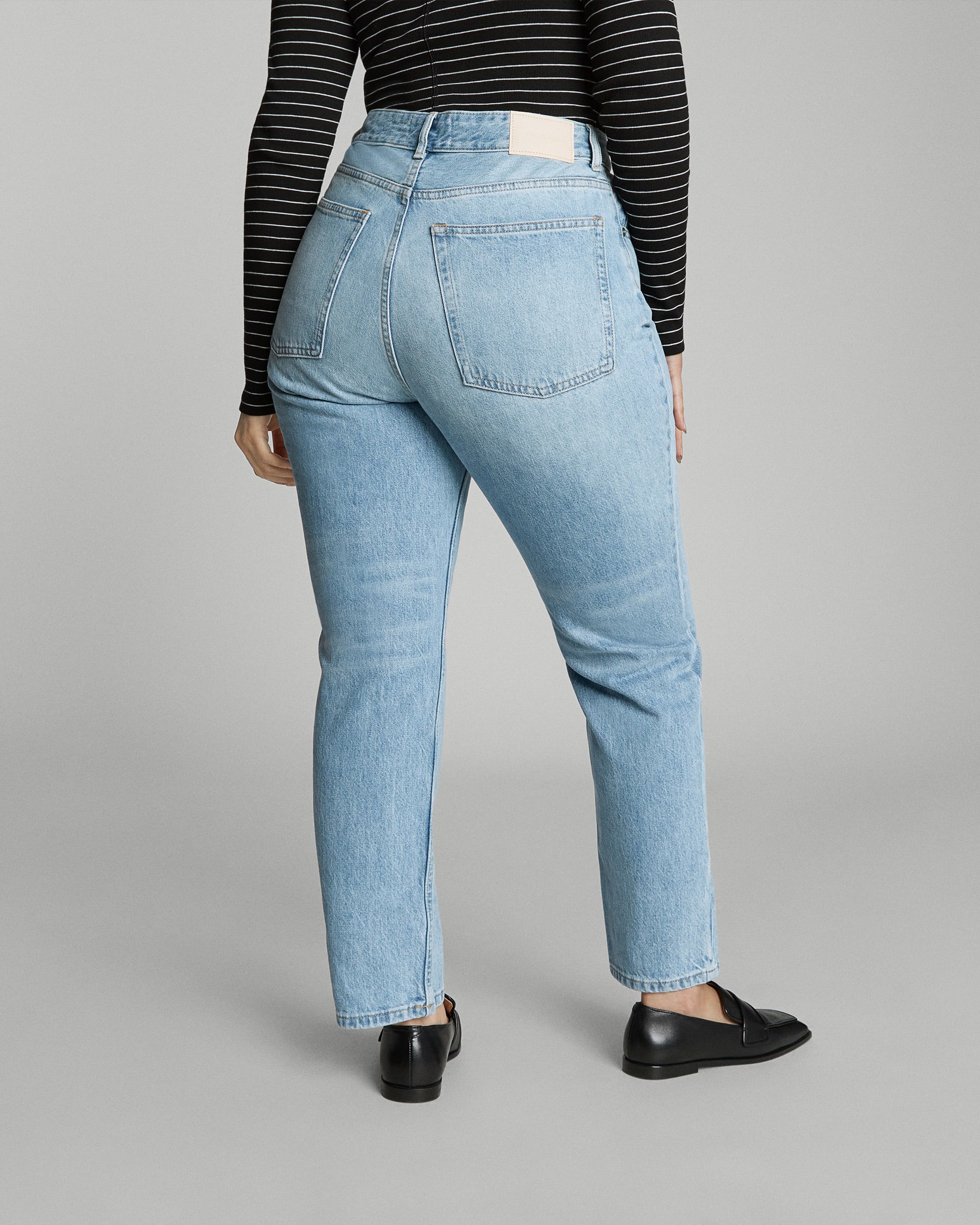 The Curvy ’90s Cheeky® Jean Vintage Sunbleached Blue – Everlane