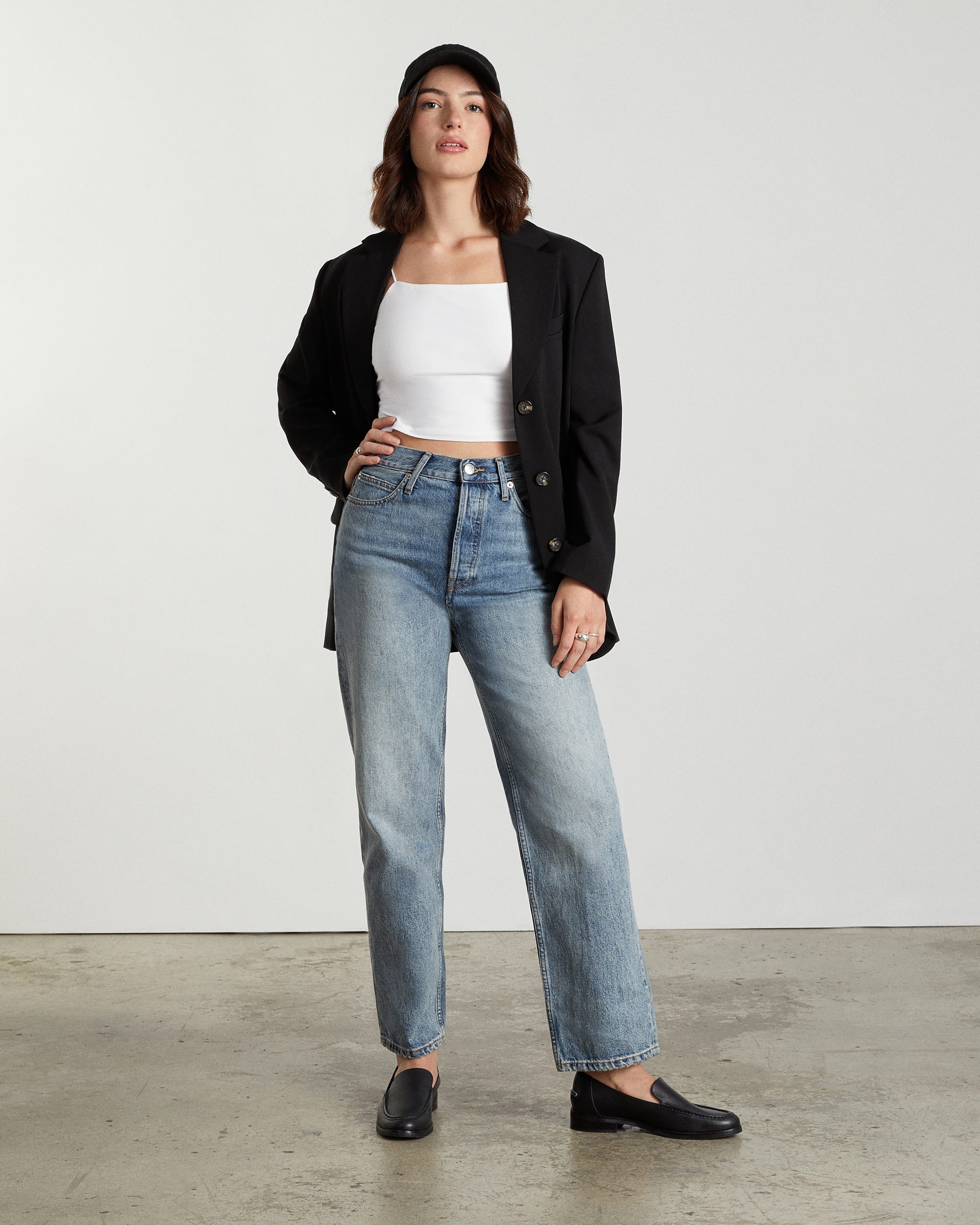 The ’80s Blazer Black – Everlane