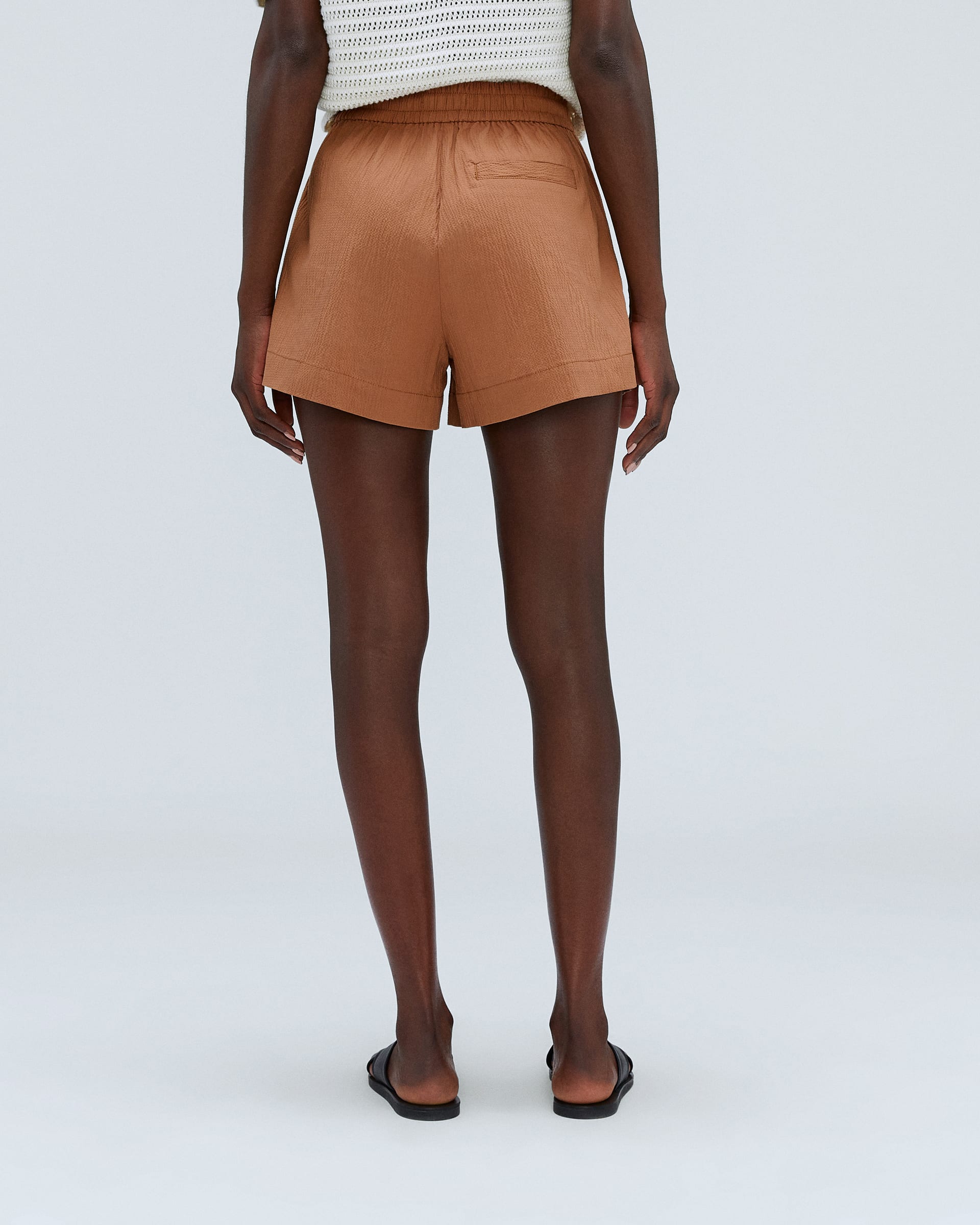 The Seersucker Boxer Short Tawny Brown – Everlane