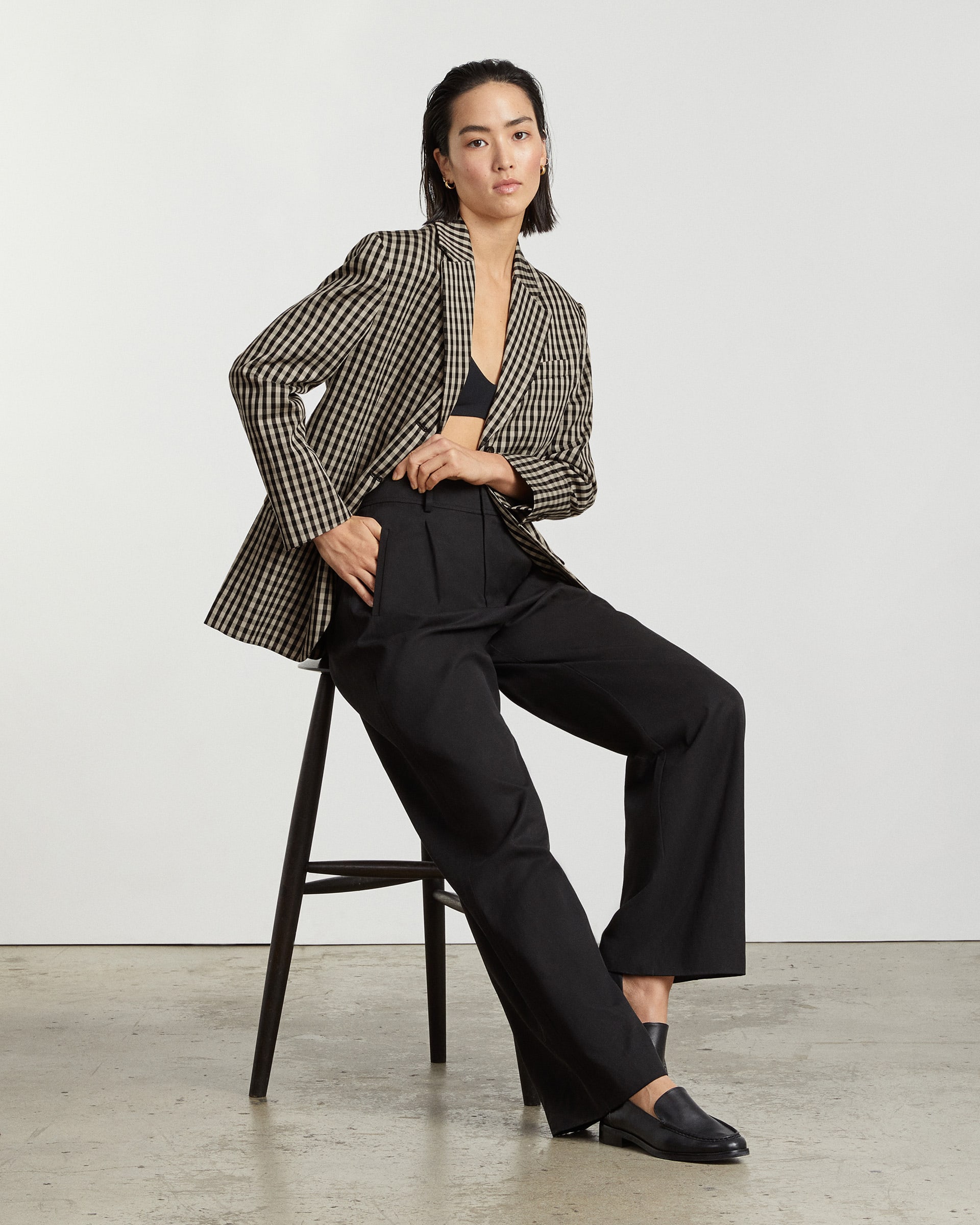 The ’80s Blazer Khaki / Black – Everlane