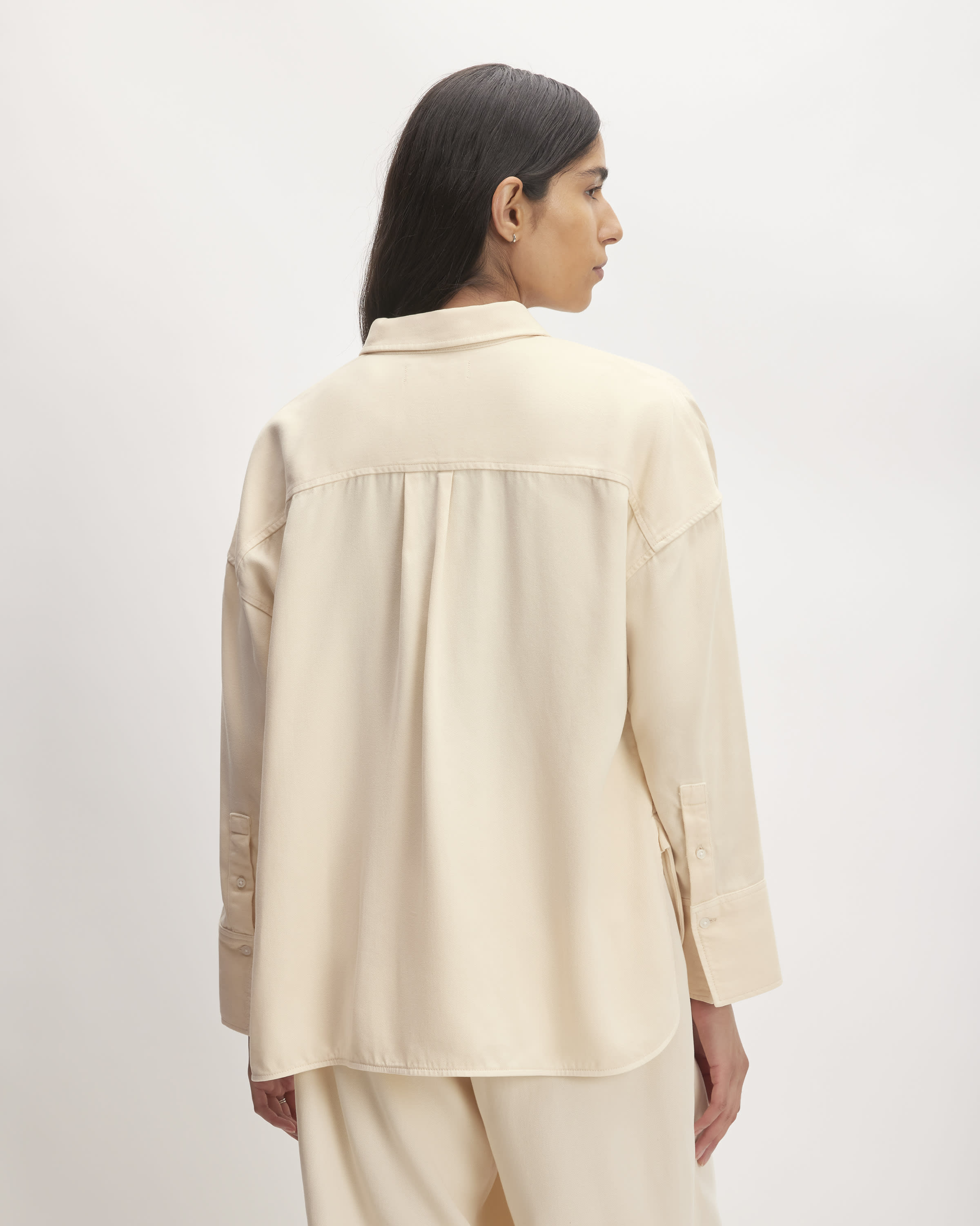 The TENCEL™ Boxy Shirt Parchment – Everlane