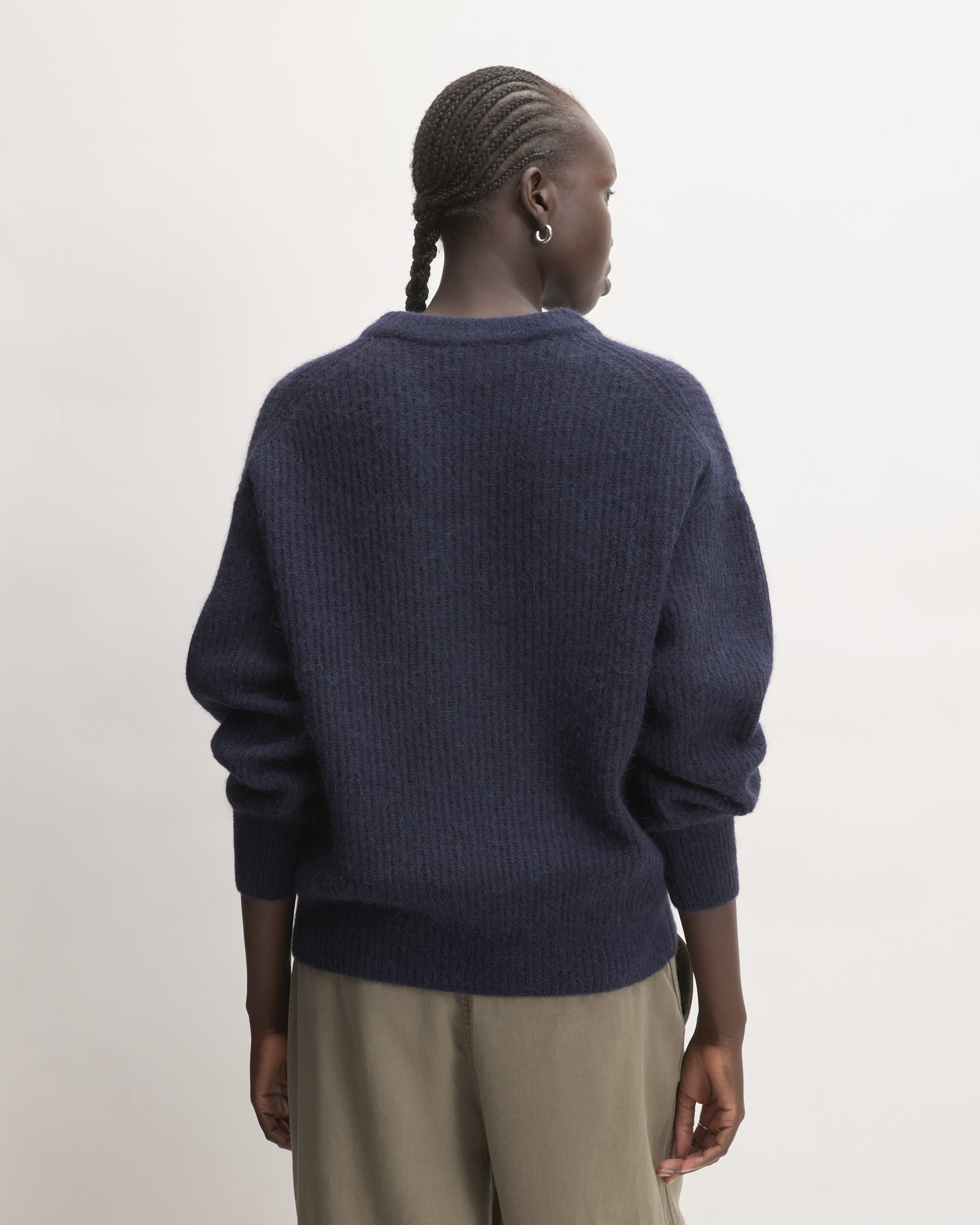The Alpaca Crew Warm Navy – Everlane