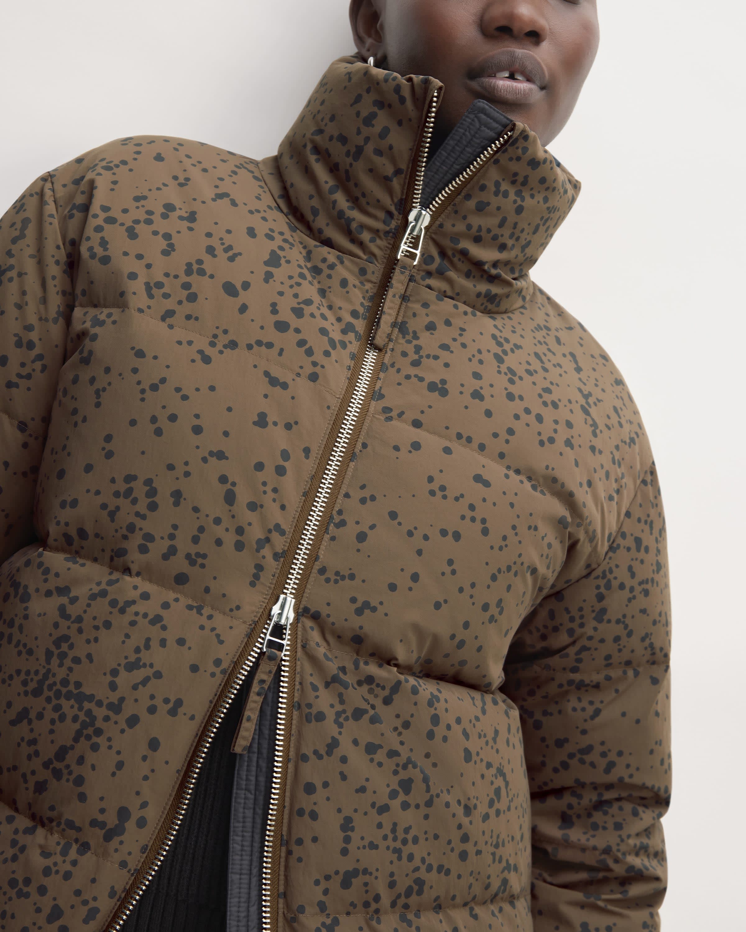 The Re:Down® Puffer Cocoa Moonsplatter – Everlane