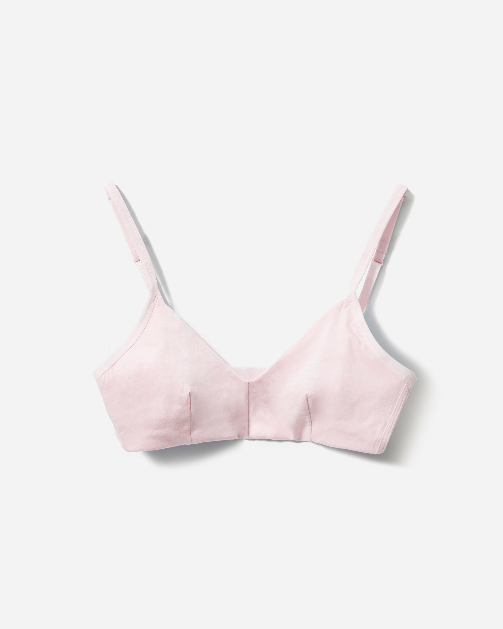 The Cotton Bralette Pale Pink – Everlane