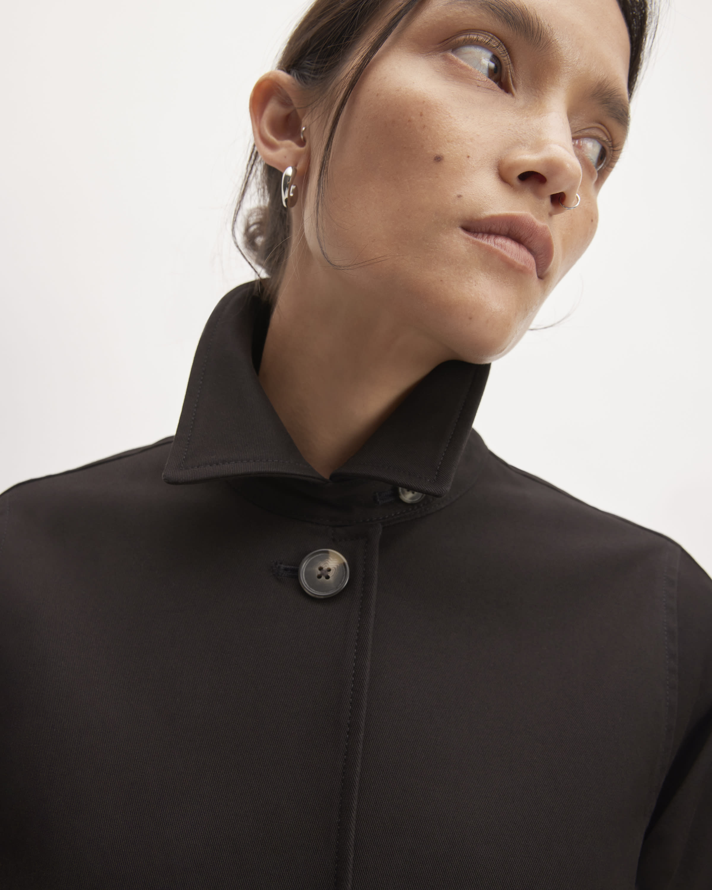 The Mac Coat Black – Everlane