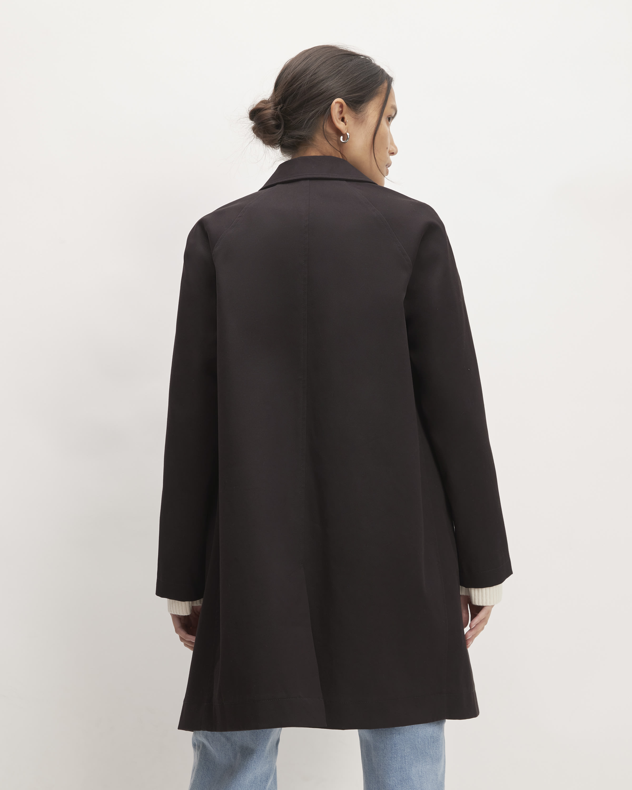 The Mac Coat Black – Everlane