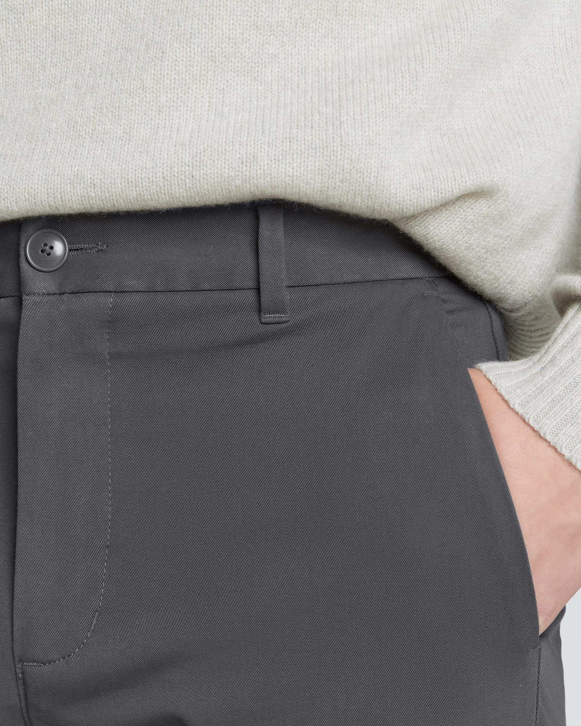 The Straight Fit Performance Chino | Uniform Slate Grey – Everlane