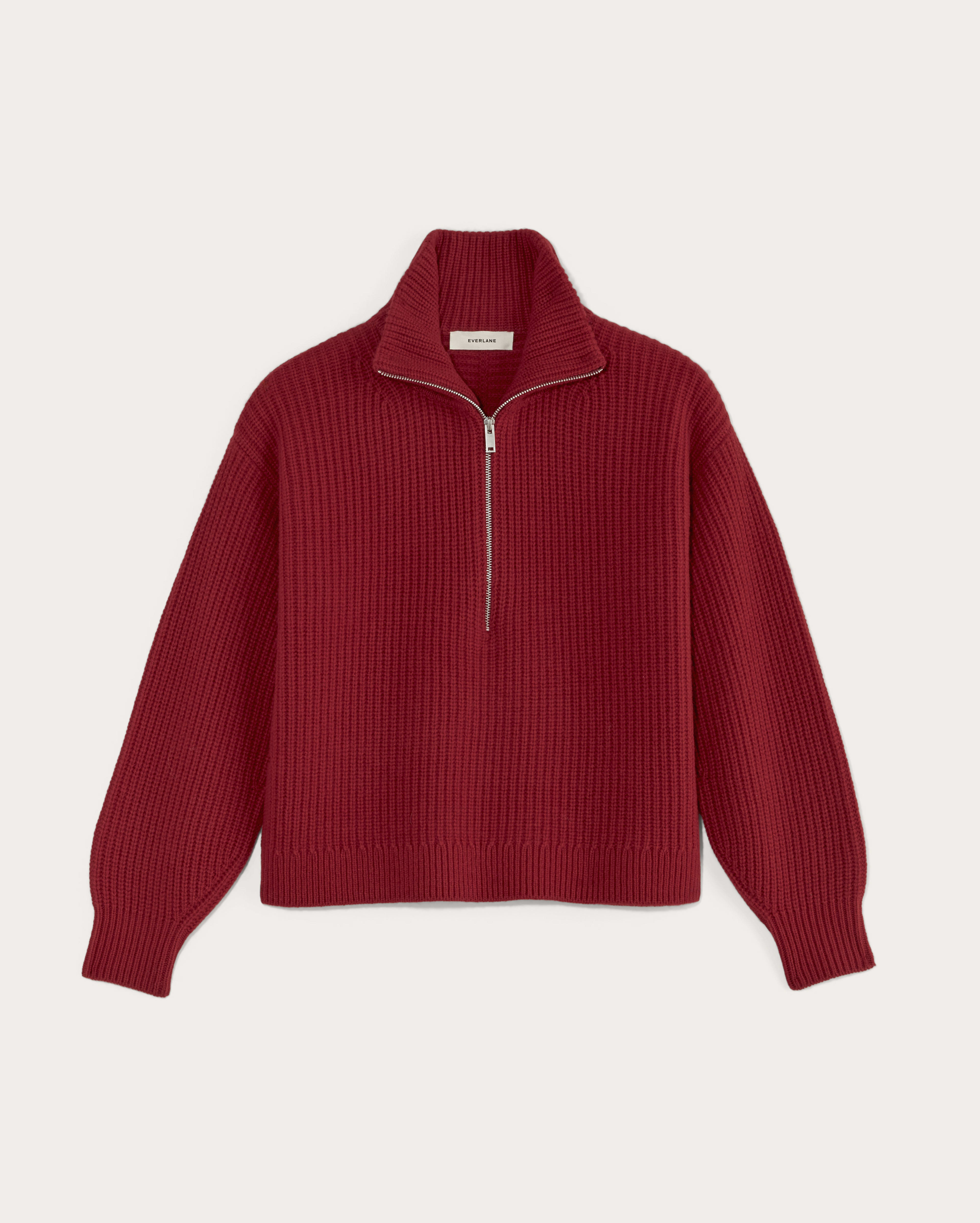 The Half-Zip Sweater in Luxe Merino