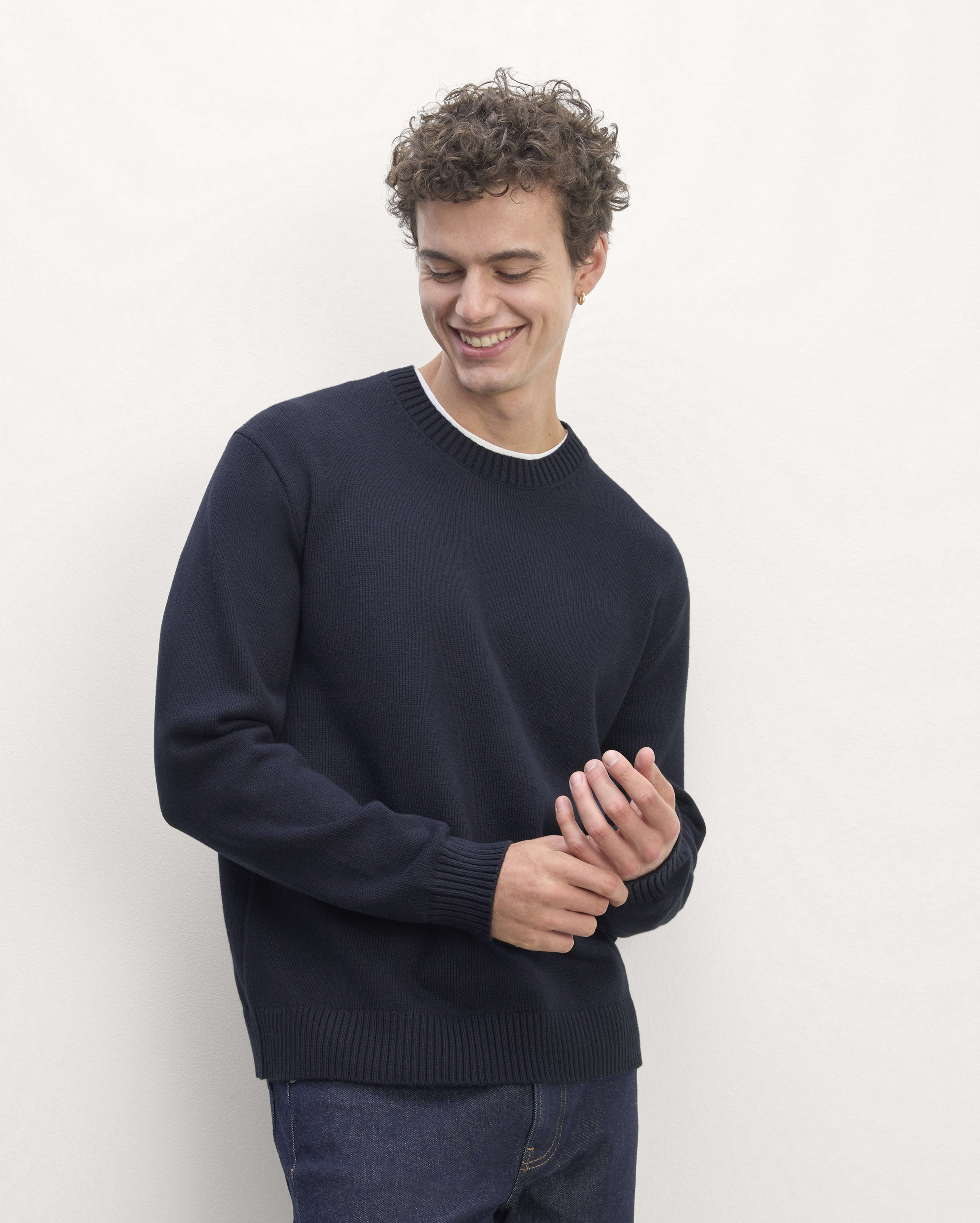 The Classic Sweater in Everyday Cotton