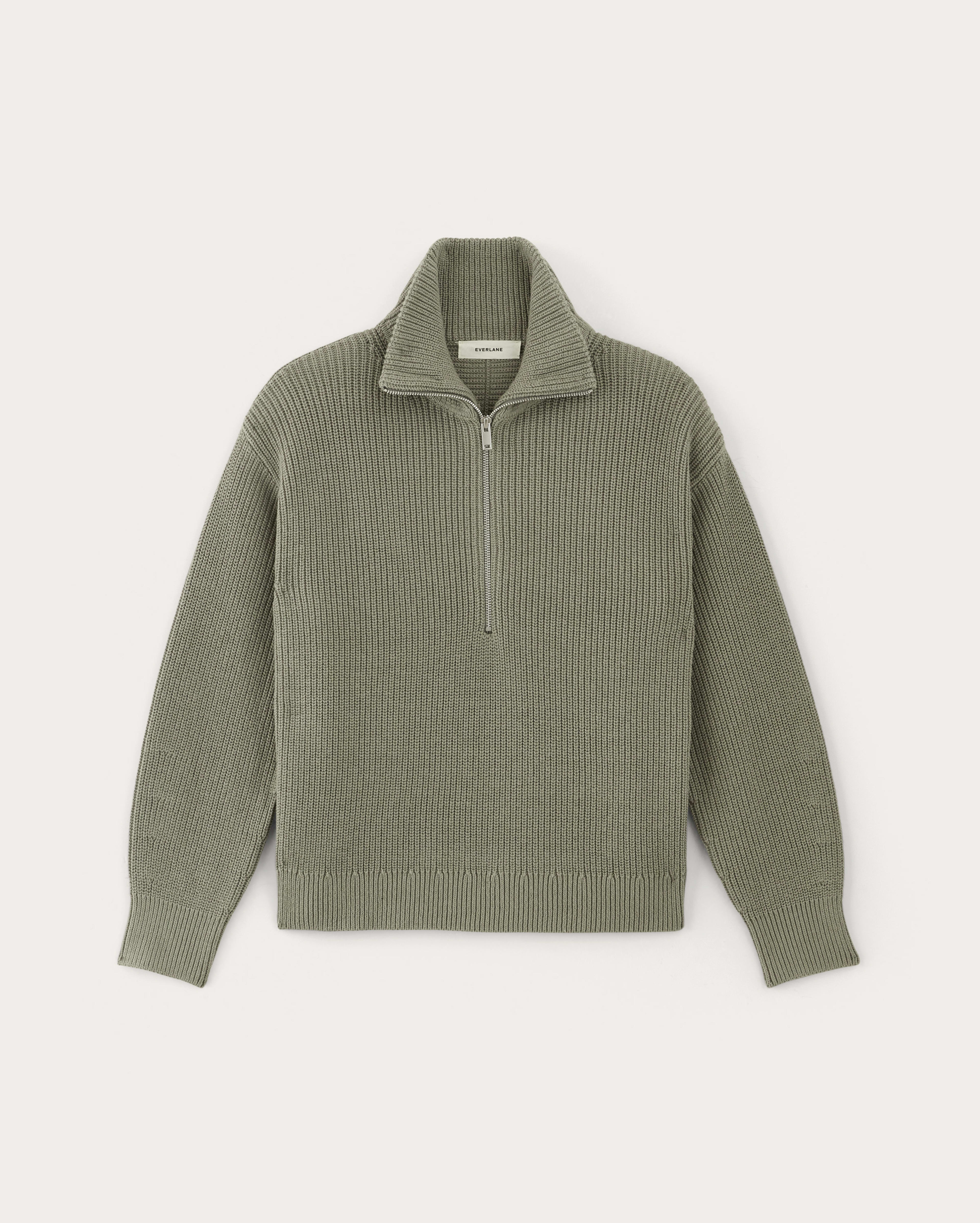 Image of The Half-Zip in Everyday Cotton