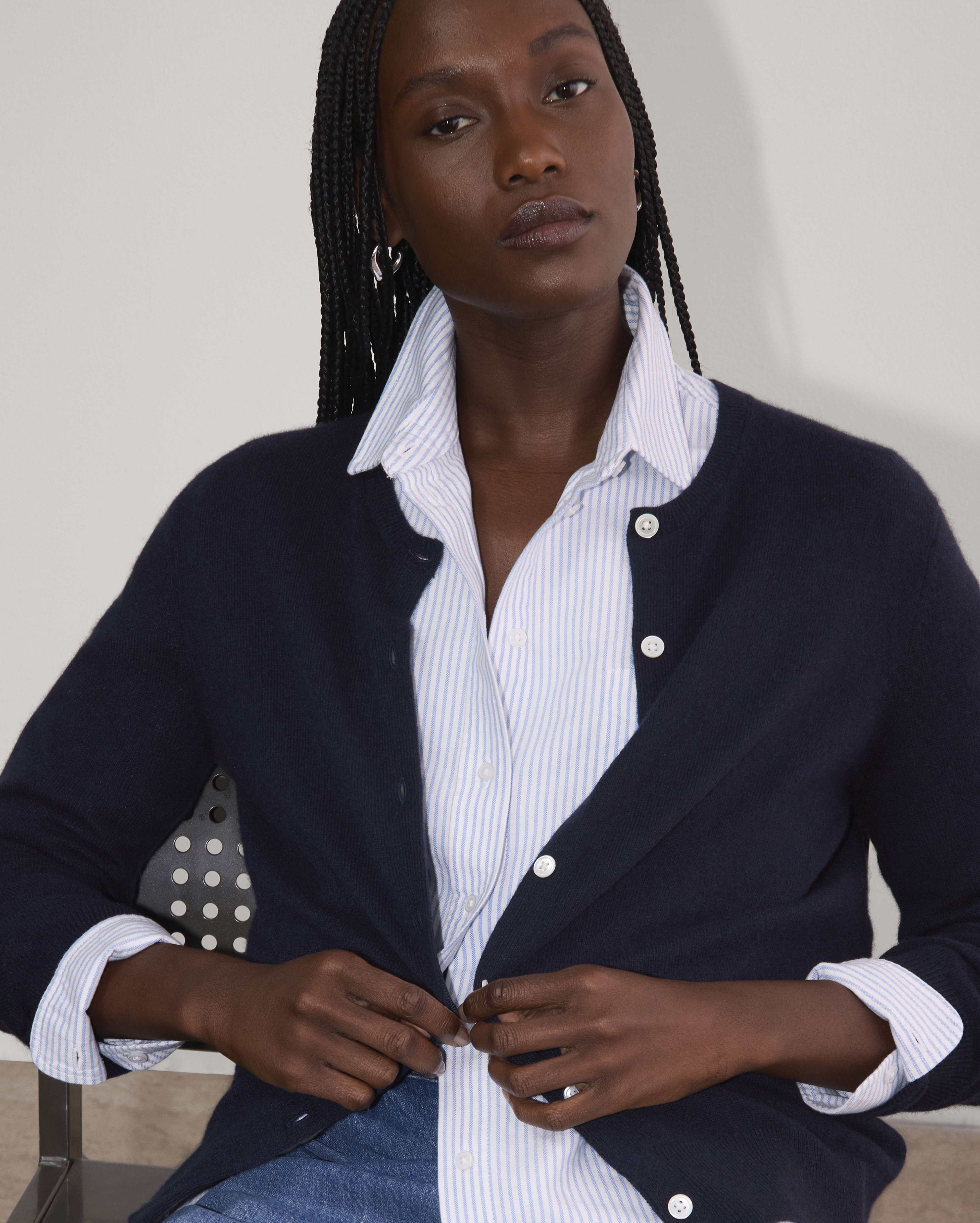 The Classic Cardigan in Cashmere