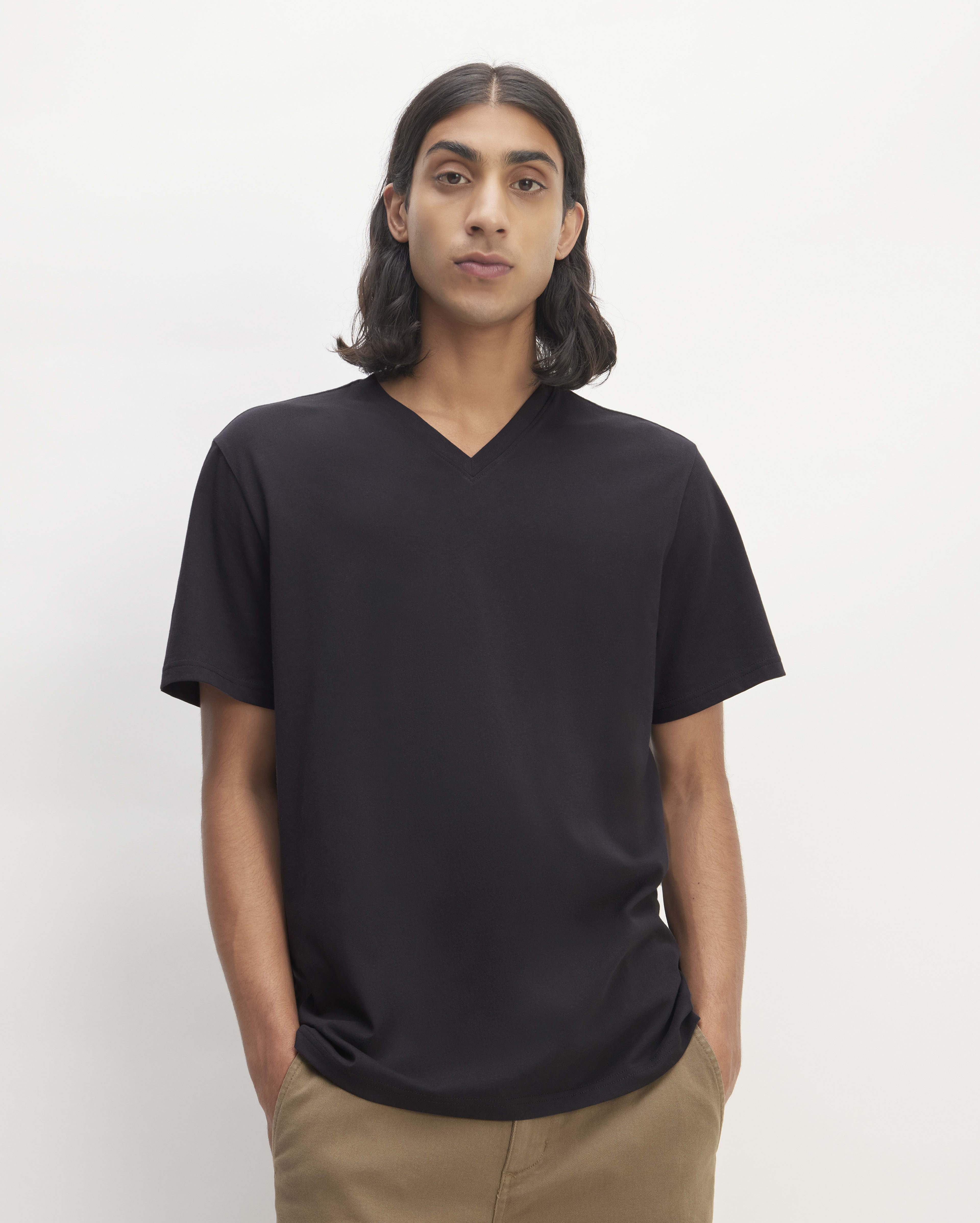 Image of The Essential Organic V-Neck Tee