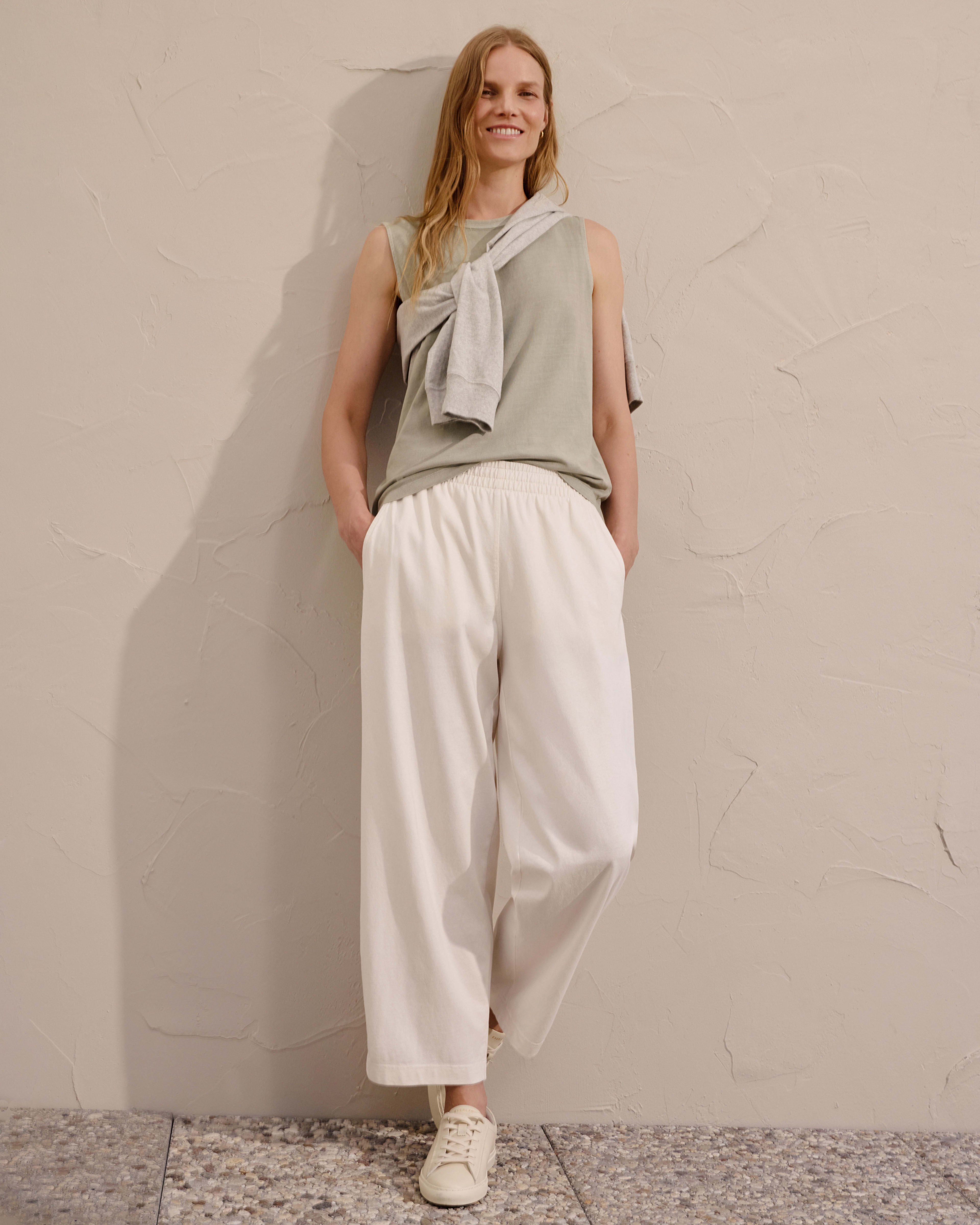 The Off-Duty Barrel Pant | Bone – Everlane