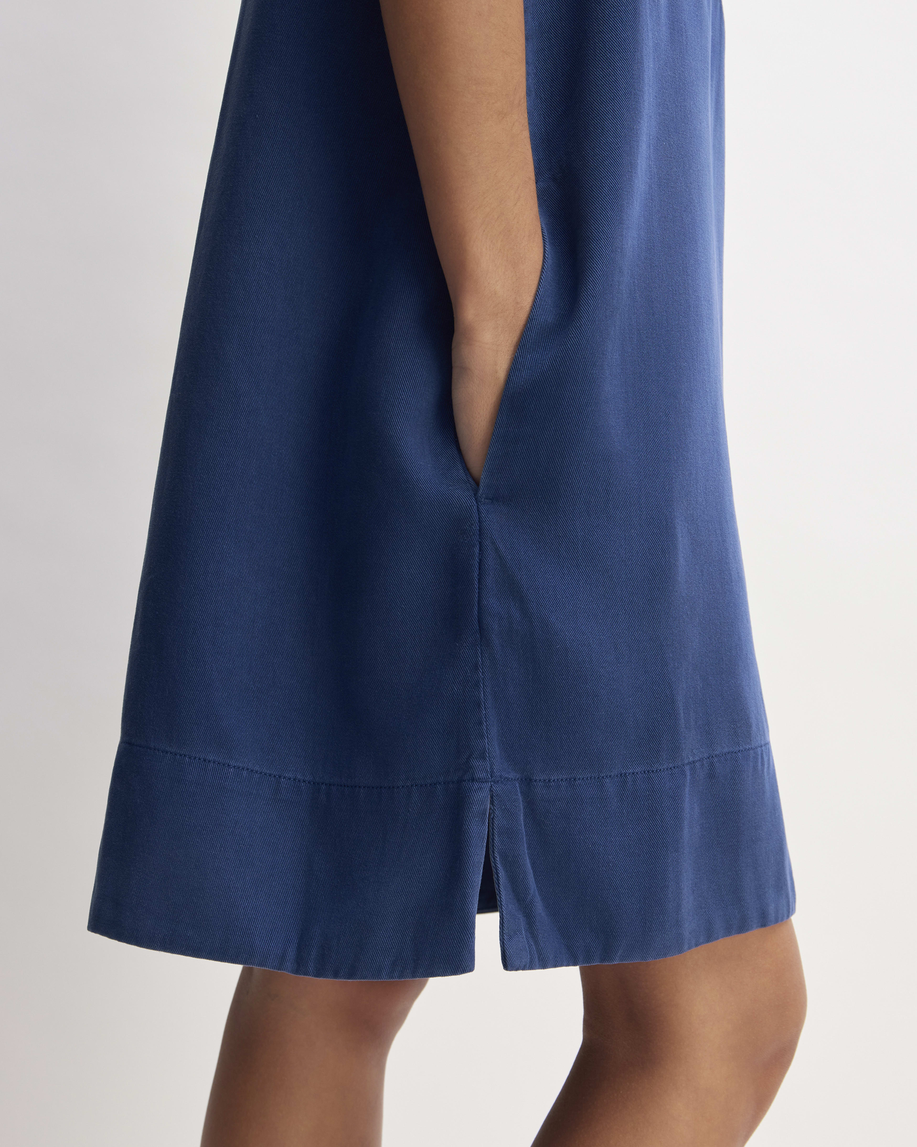 The TENCEL™ Easy Workwear Dress | Bellwether Blue – Everlane