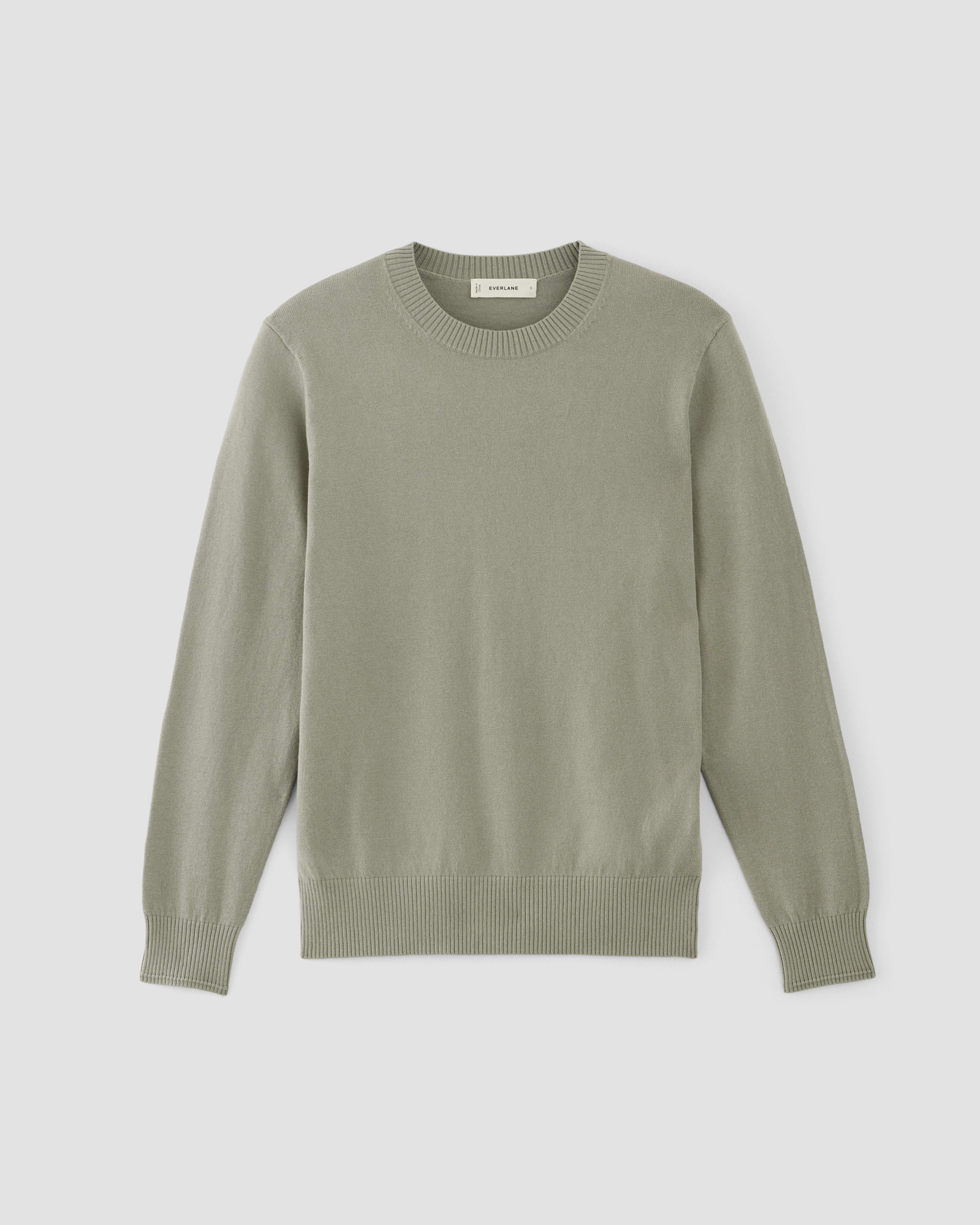The No-Sweat Sweater | Uniform | Sage Green – Everlane