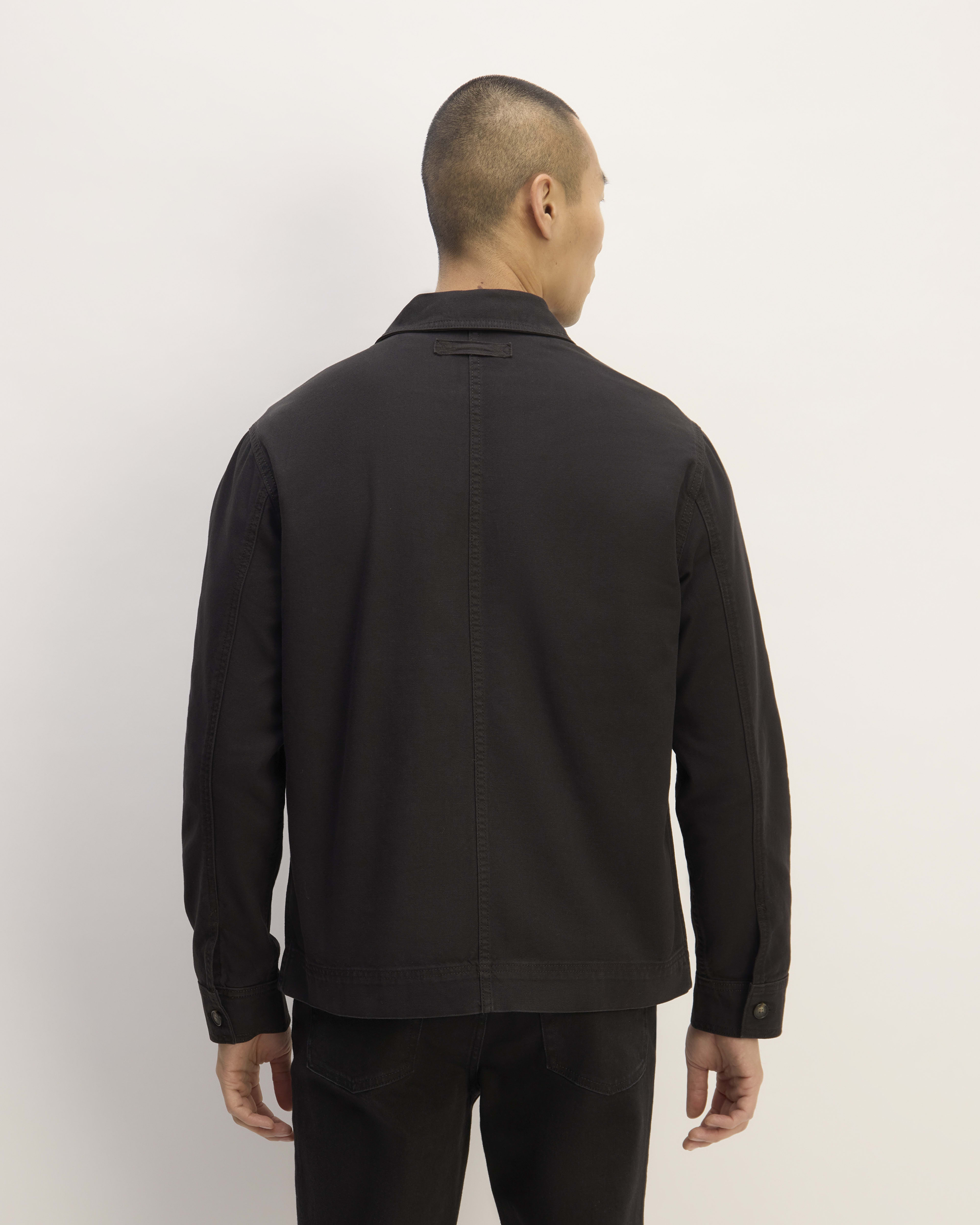 The Organic Cotton Chore Jacket | Black – Everlane