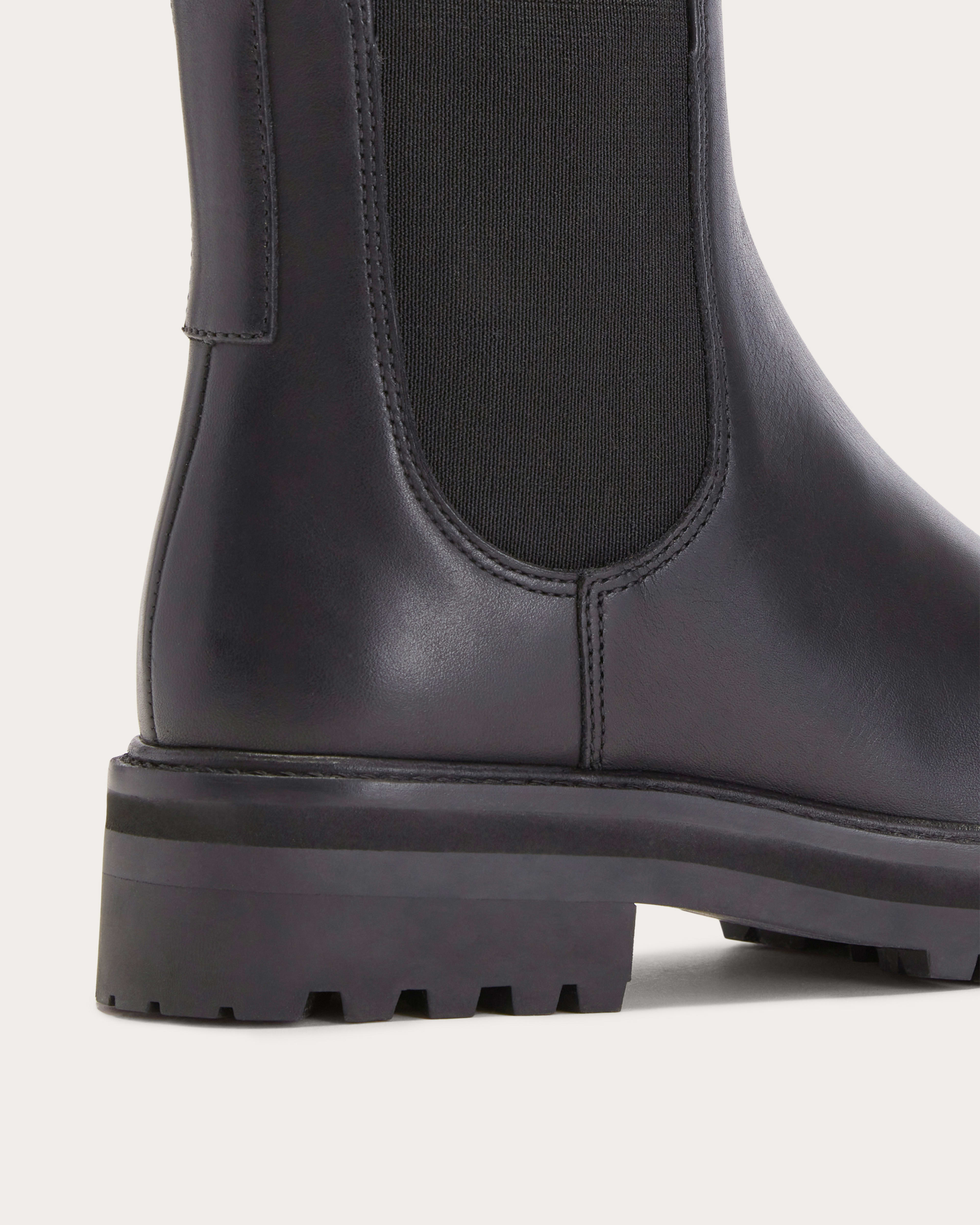 The Lug Chelsea Boot | Black – Everlane