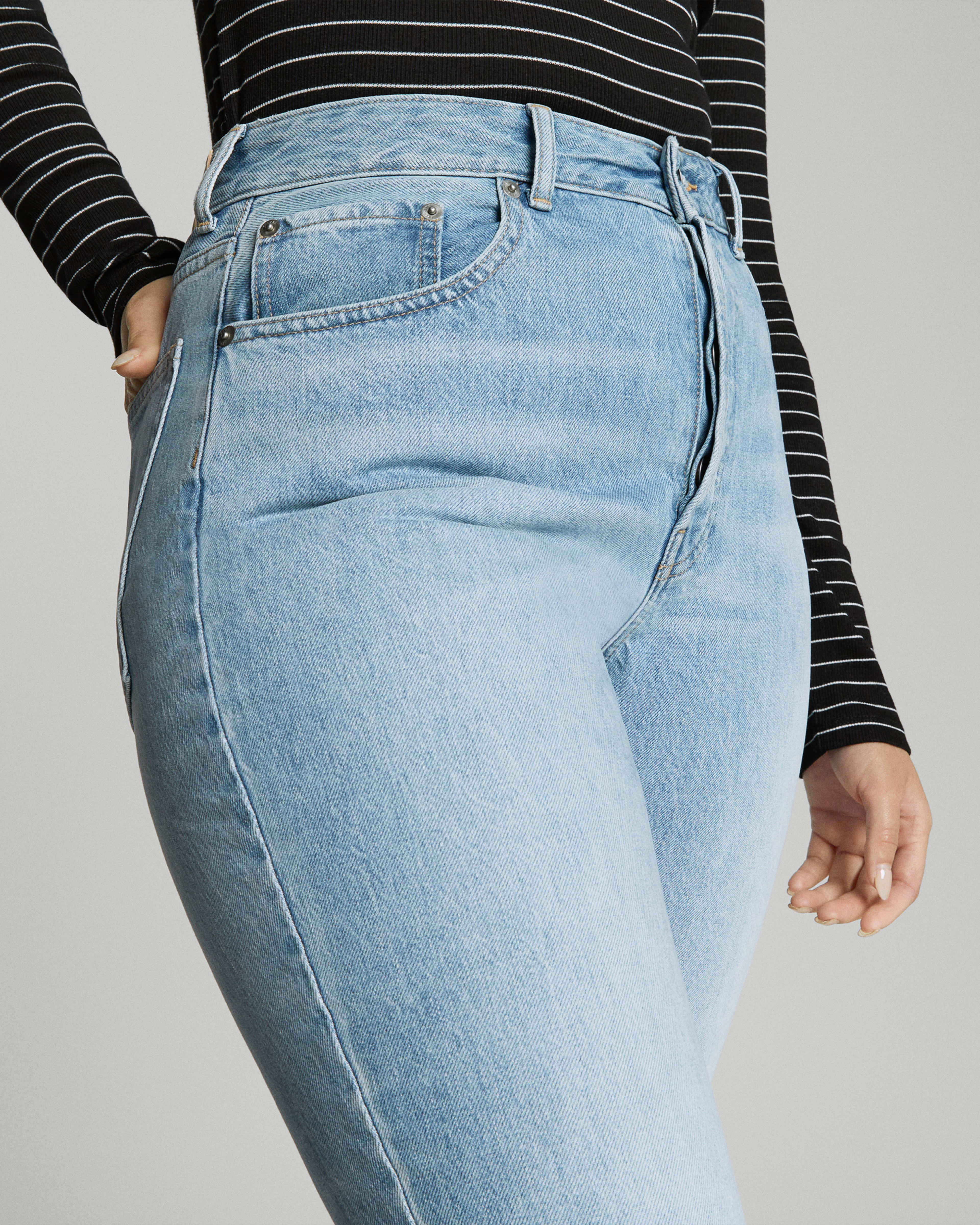 The '90s Cheeky Hourglass Jean | Vintage Sunbleached Blue | 26.5" Inse ...