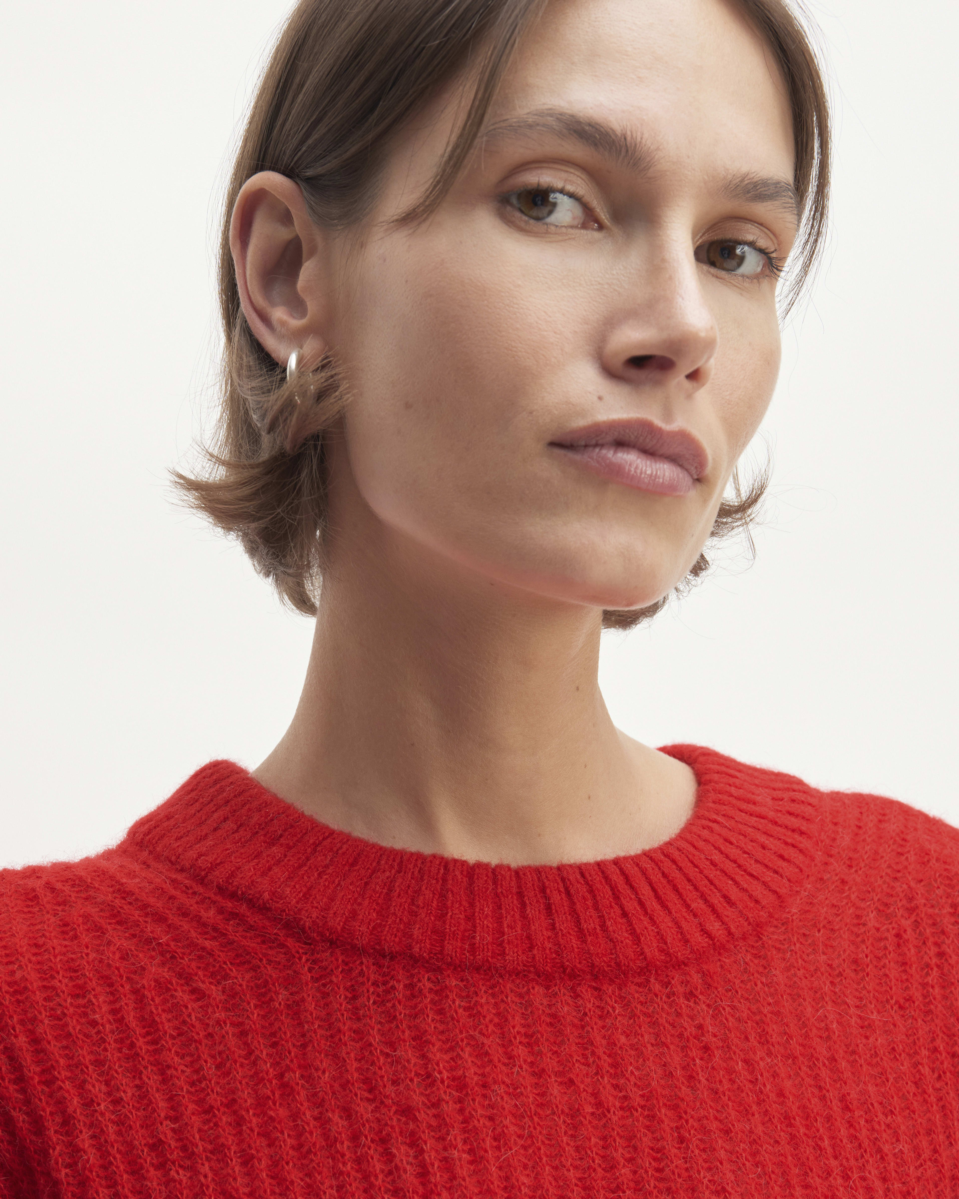 The Alpaca Crew Classic Red – Everlane