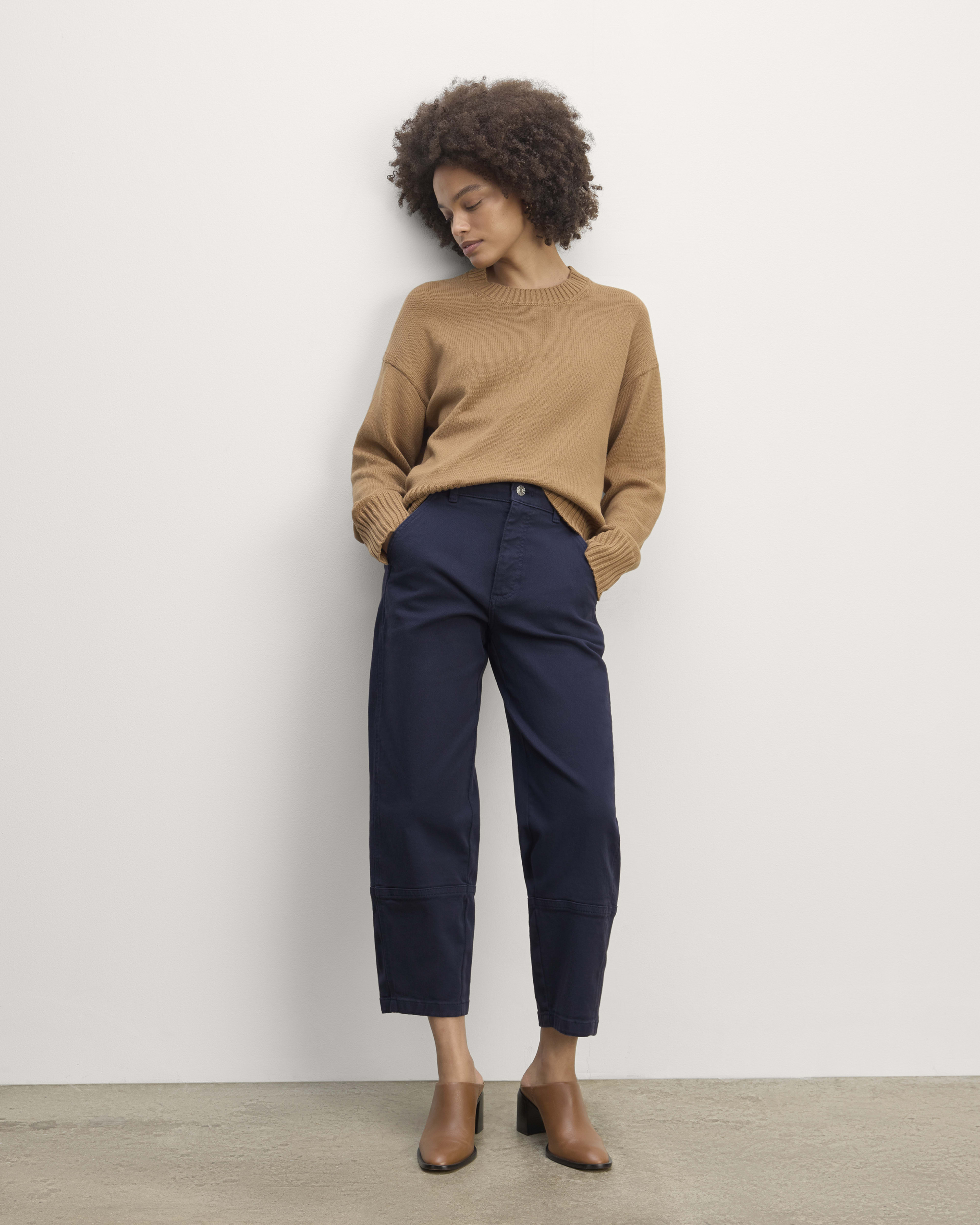 The Utility Barrel Pant | Navy | Regular – Everlane