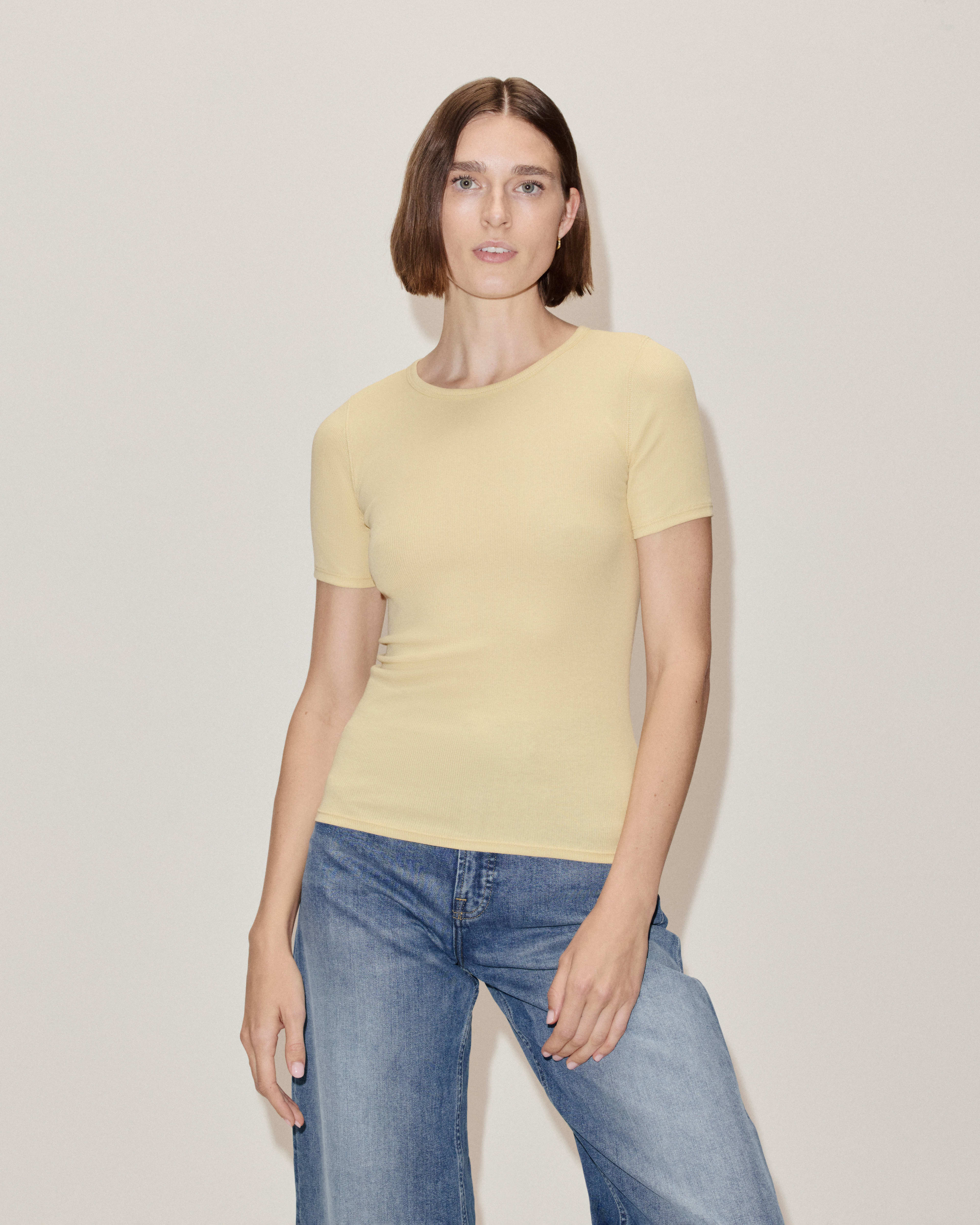 The Luxe Rib Crew | Parsnip – Everlane