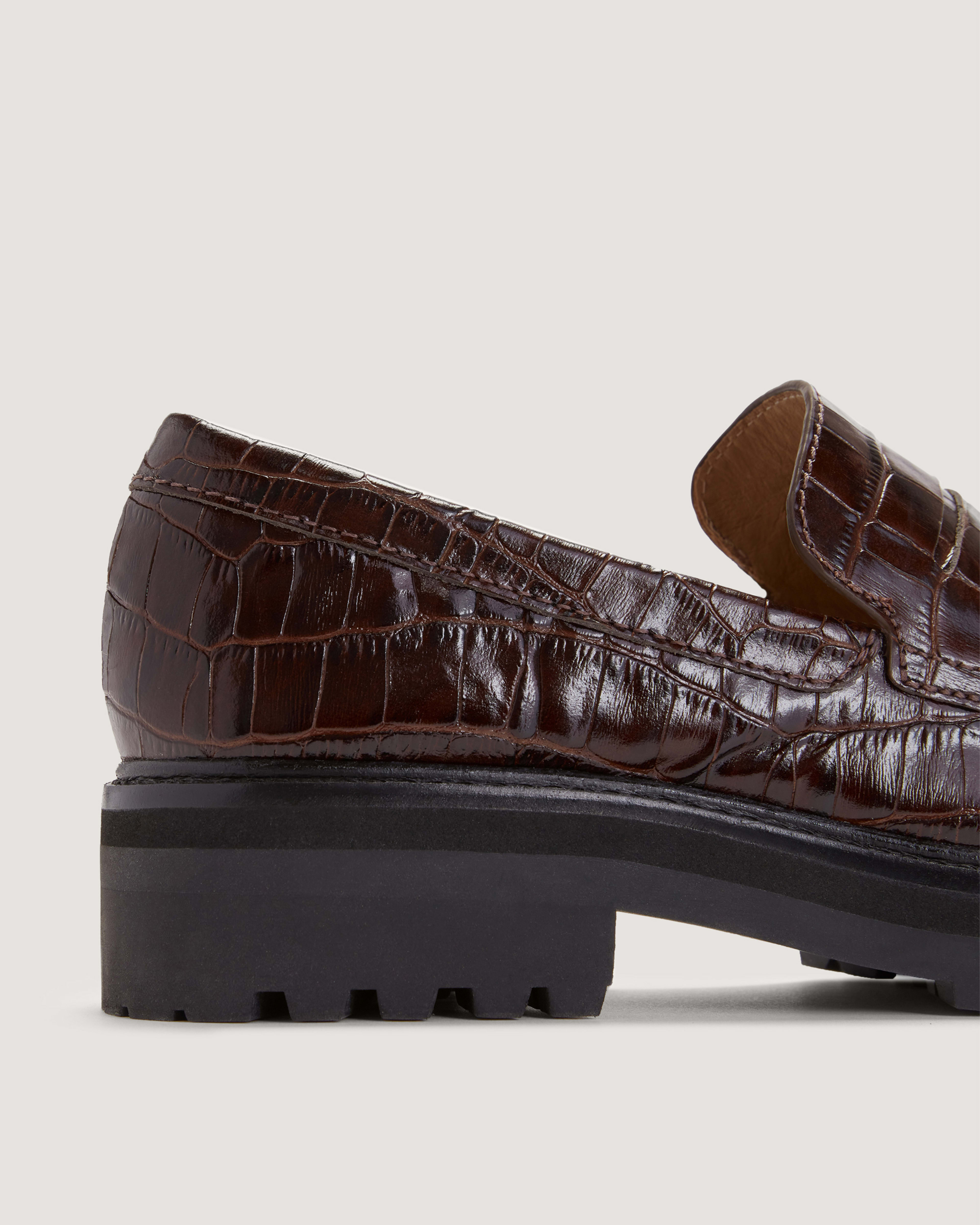 The Lug Loafer | Brown Crocodile – Everlane