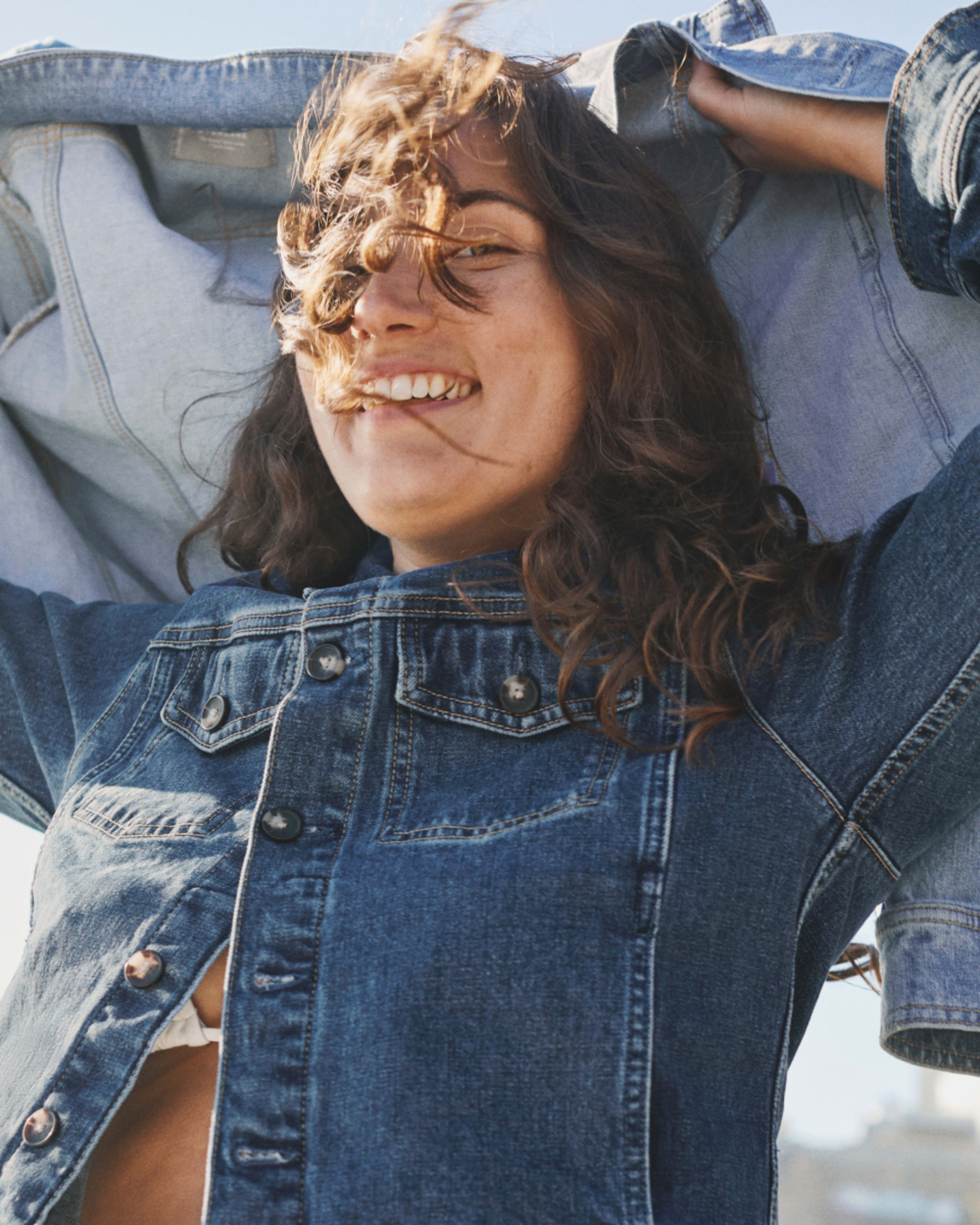 The Modern Jean Jacket Washed Midnight – Everlane