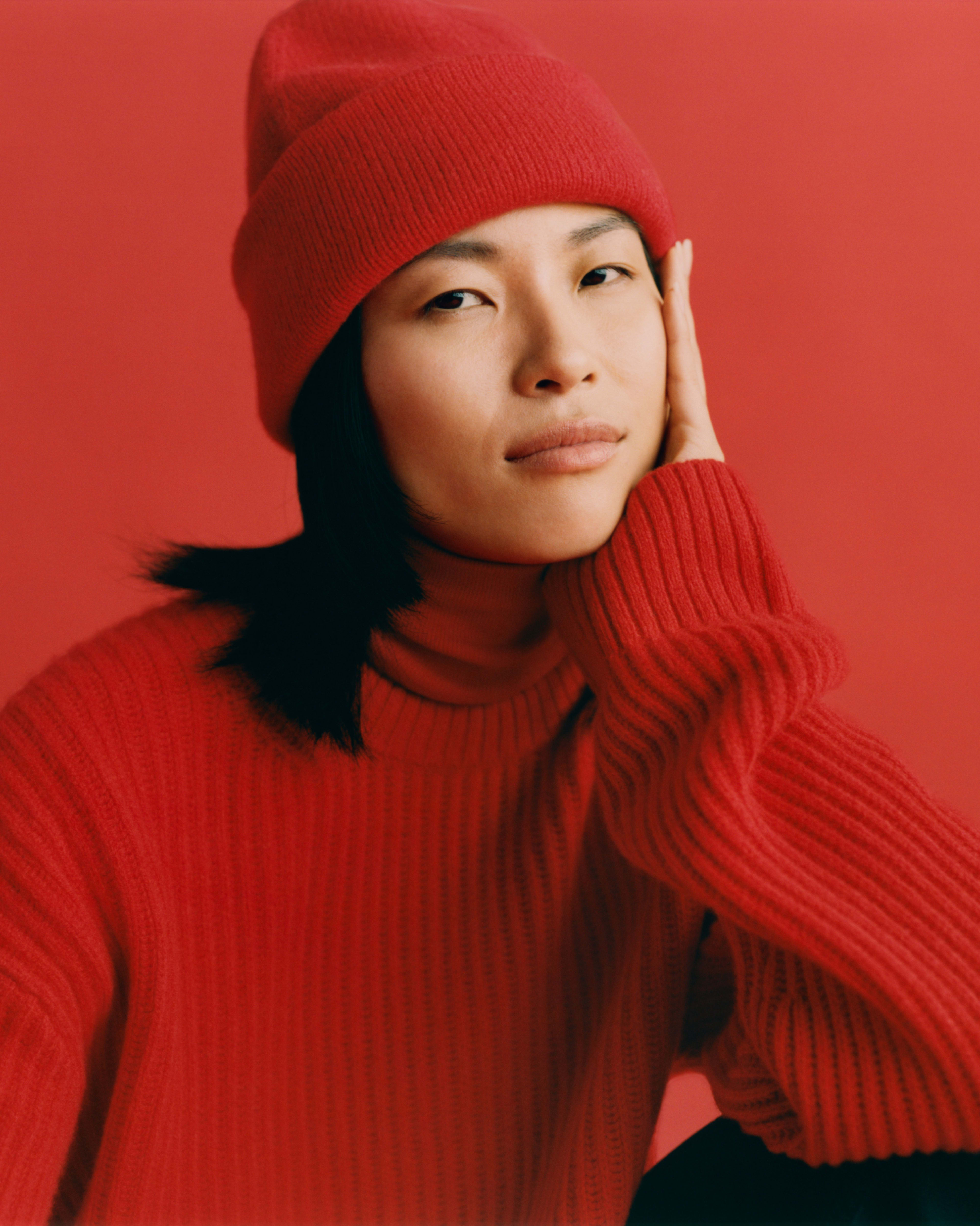 The Good Merino Wool Beanie | Classic Red – Everlane