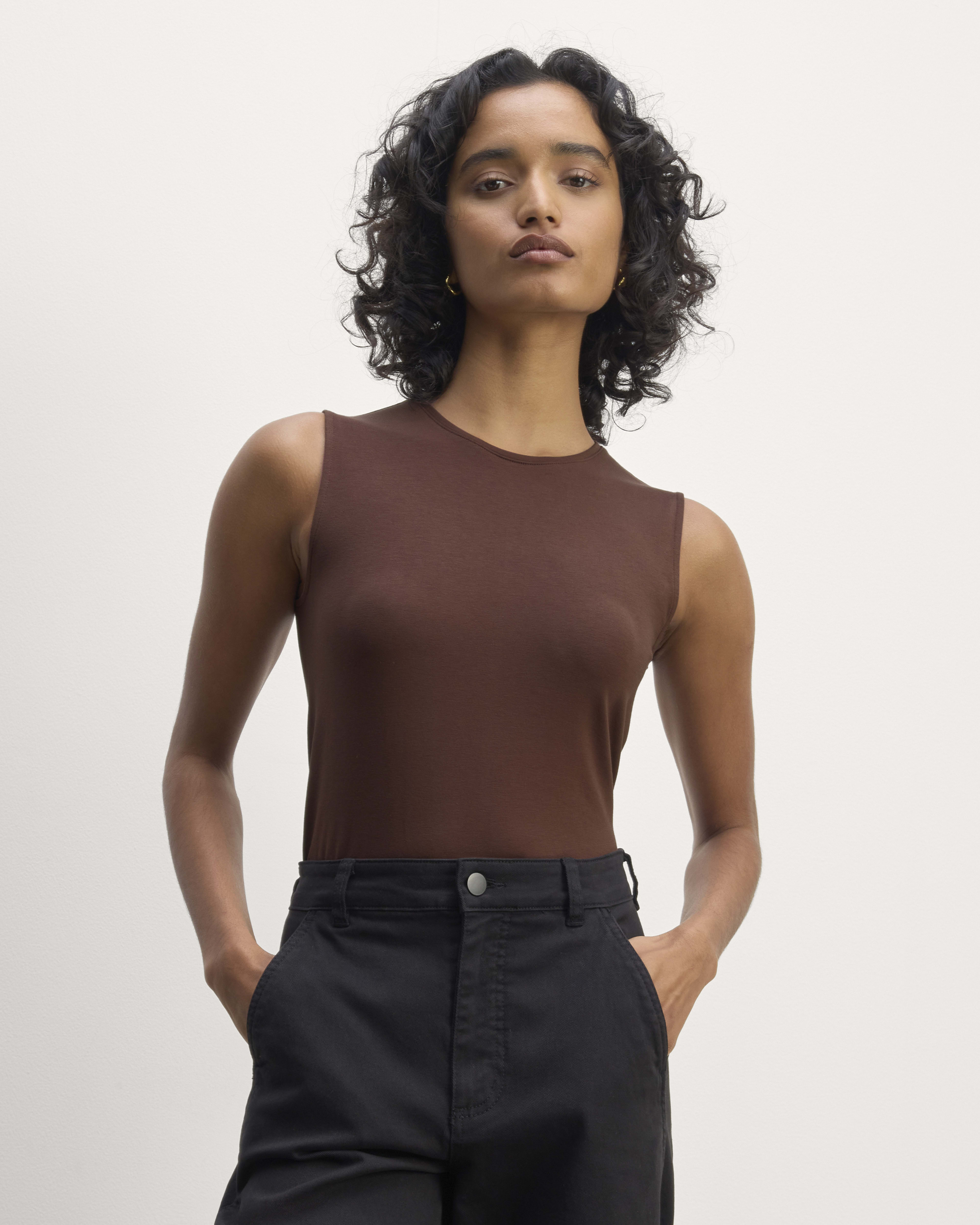 The Form Tank Dark Mahogany – Everlane