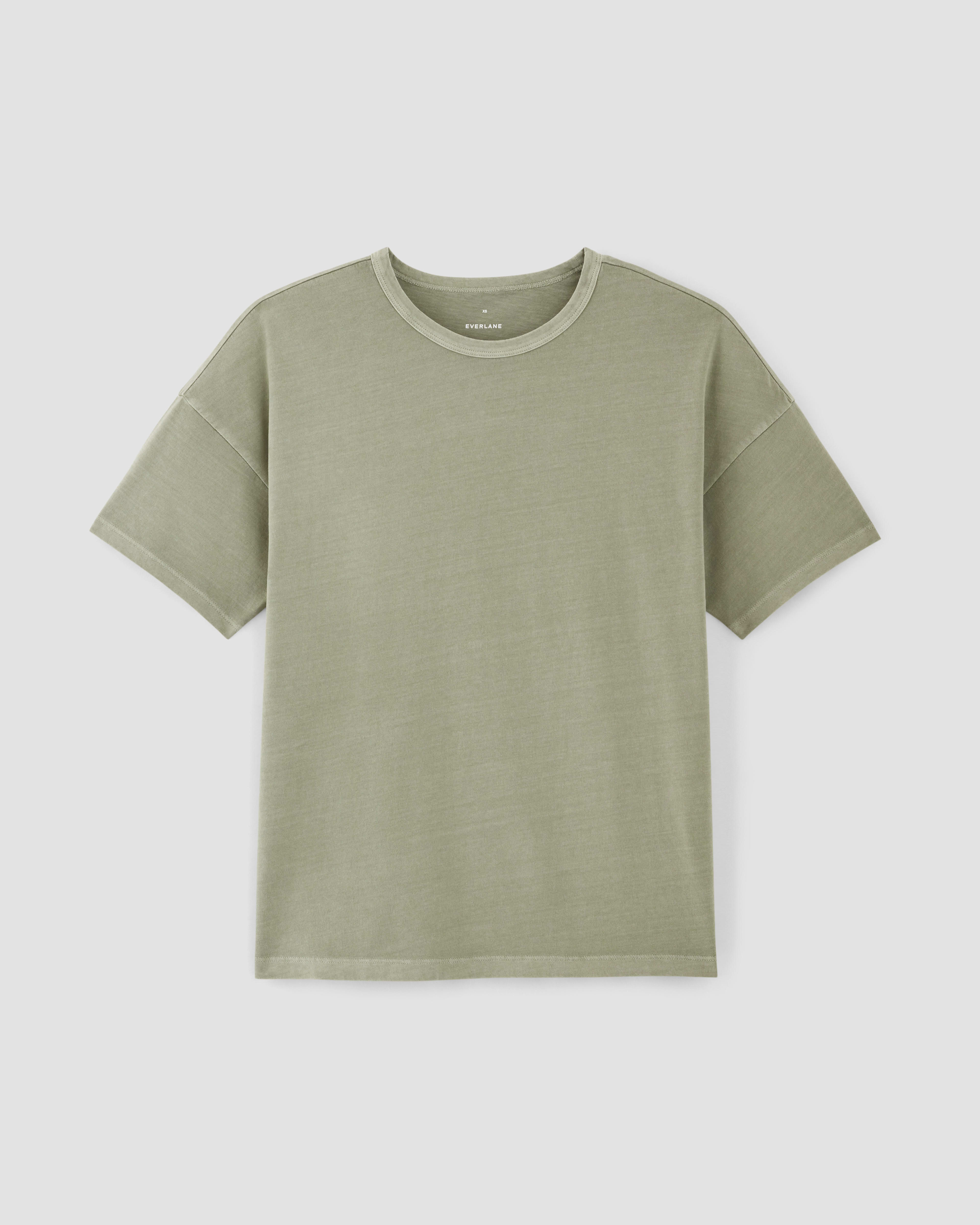 The Boyfriend Tee in Essential Cotton | Seagrass – Everlane