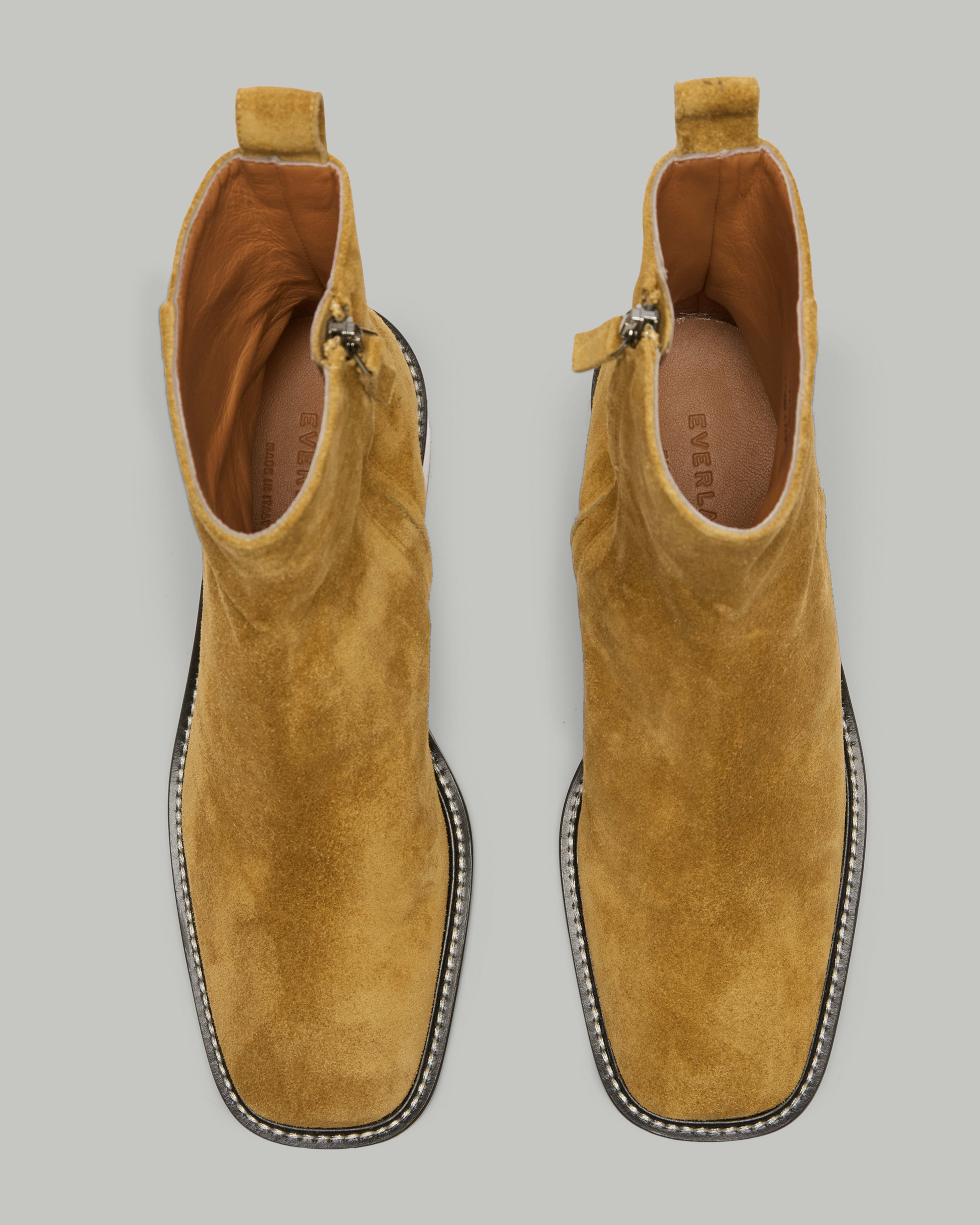 The City Boot | Toasted Almond Suede – Everlane